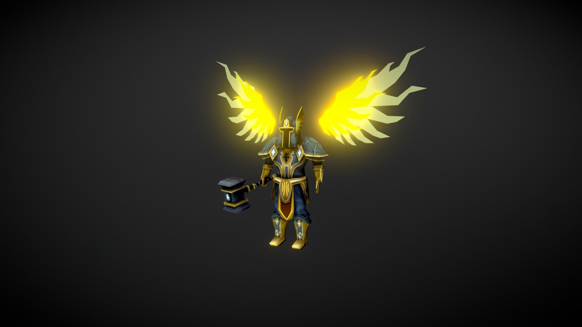 Paladin - 3D model by Mate Nagy (@nagymate) [44d4e91] - Sketchfab