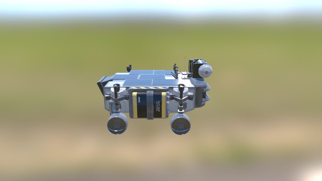 Rover with RCS - 3D model by sunkairan [44d61c7] - Sketchfab