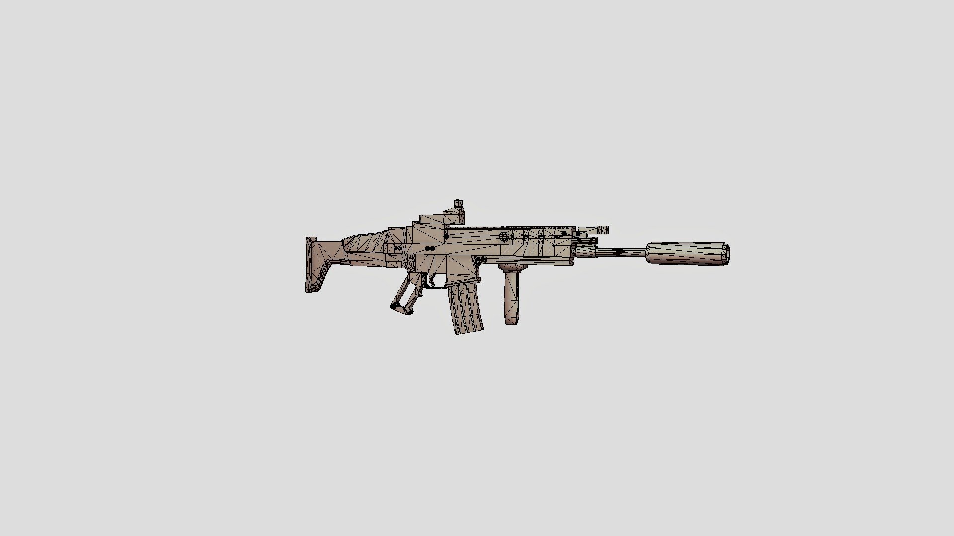Assault Rifle - Download Free 3D model by logandando [44d6b53] - Sketchfab