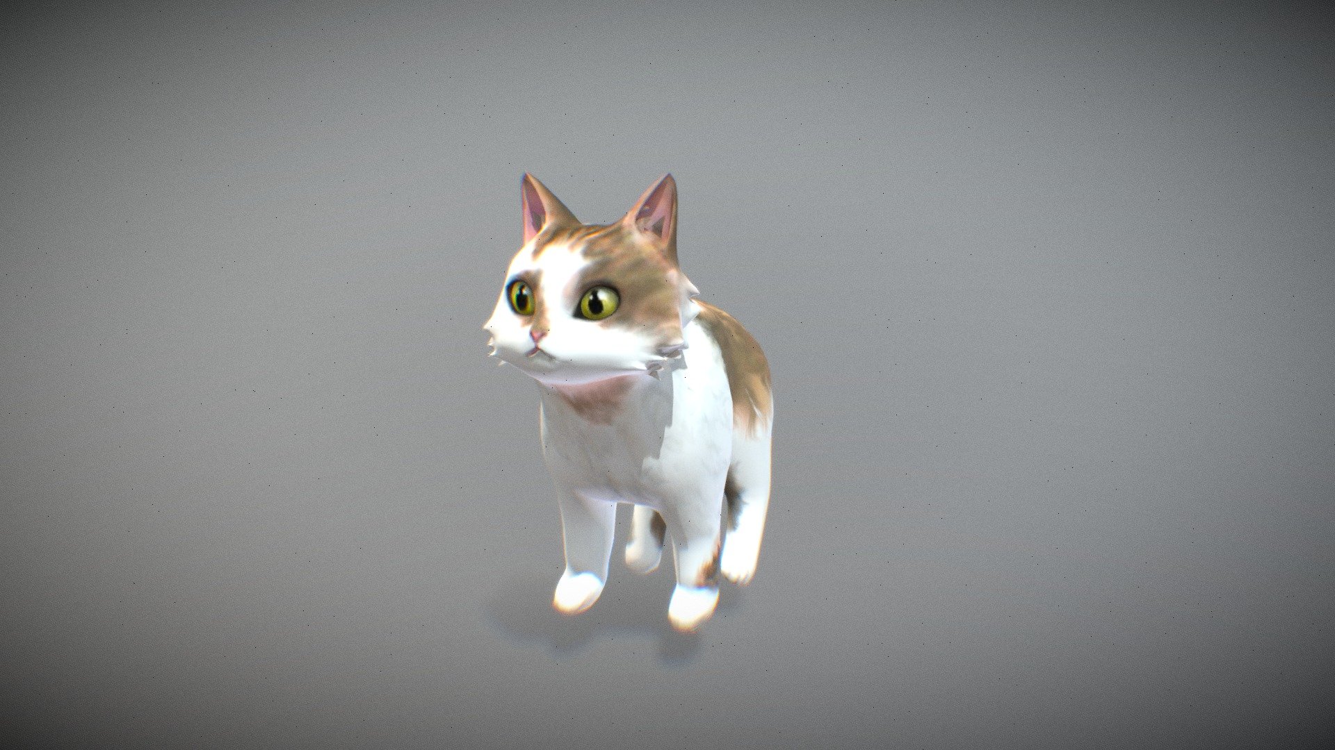 Cat - animated character - 3D model by Meaaap [44d8ade] - Sketchfab