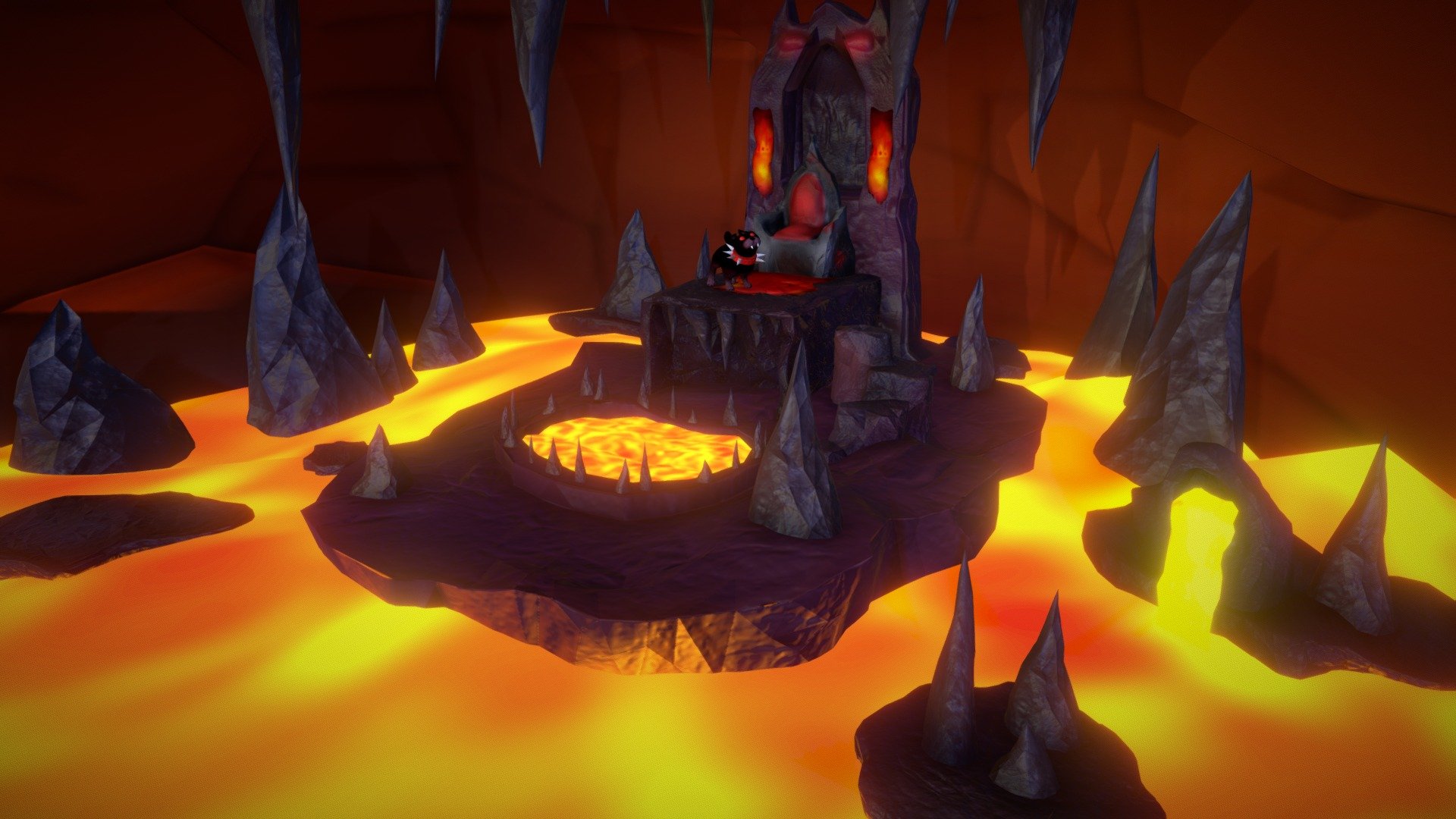 Hellscape Diorama - Download Free 3D model by Casey Bauers ...