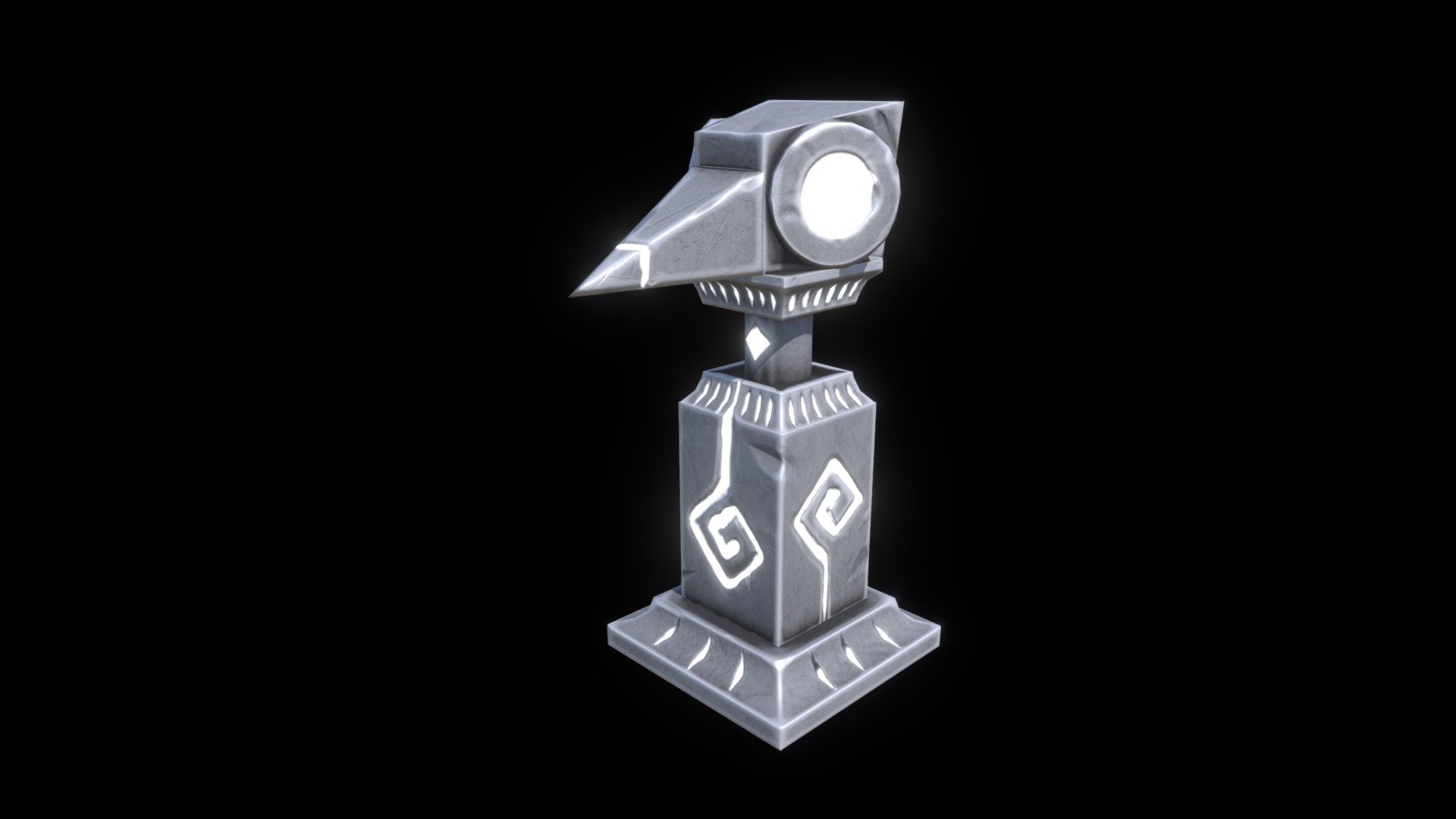 Turret enemy - AXO - 3D model by elialzu [44dad95] - Sketchfab