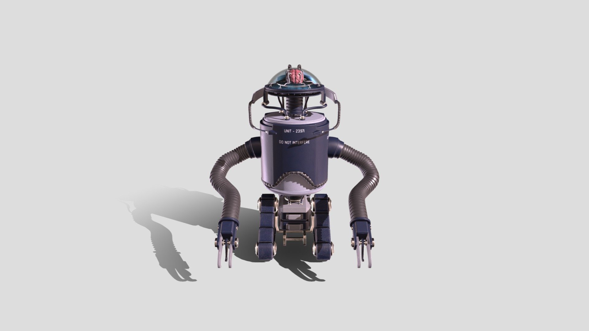 Robot - Realistic texturing - Download Free 3D model by RoAtkinson ...
