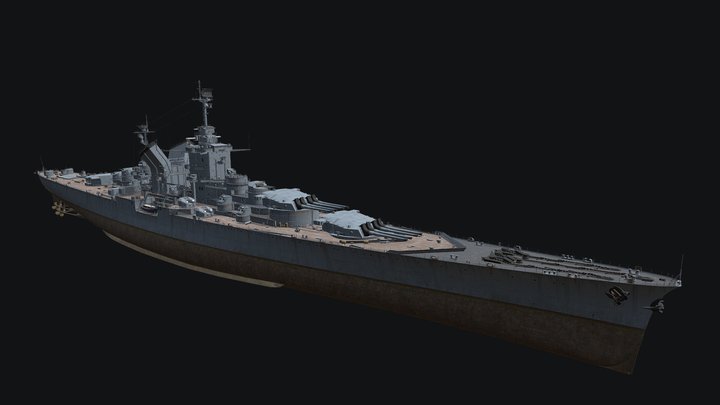 Warship 3D models - Sketchfab