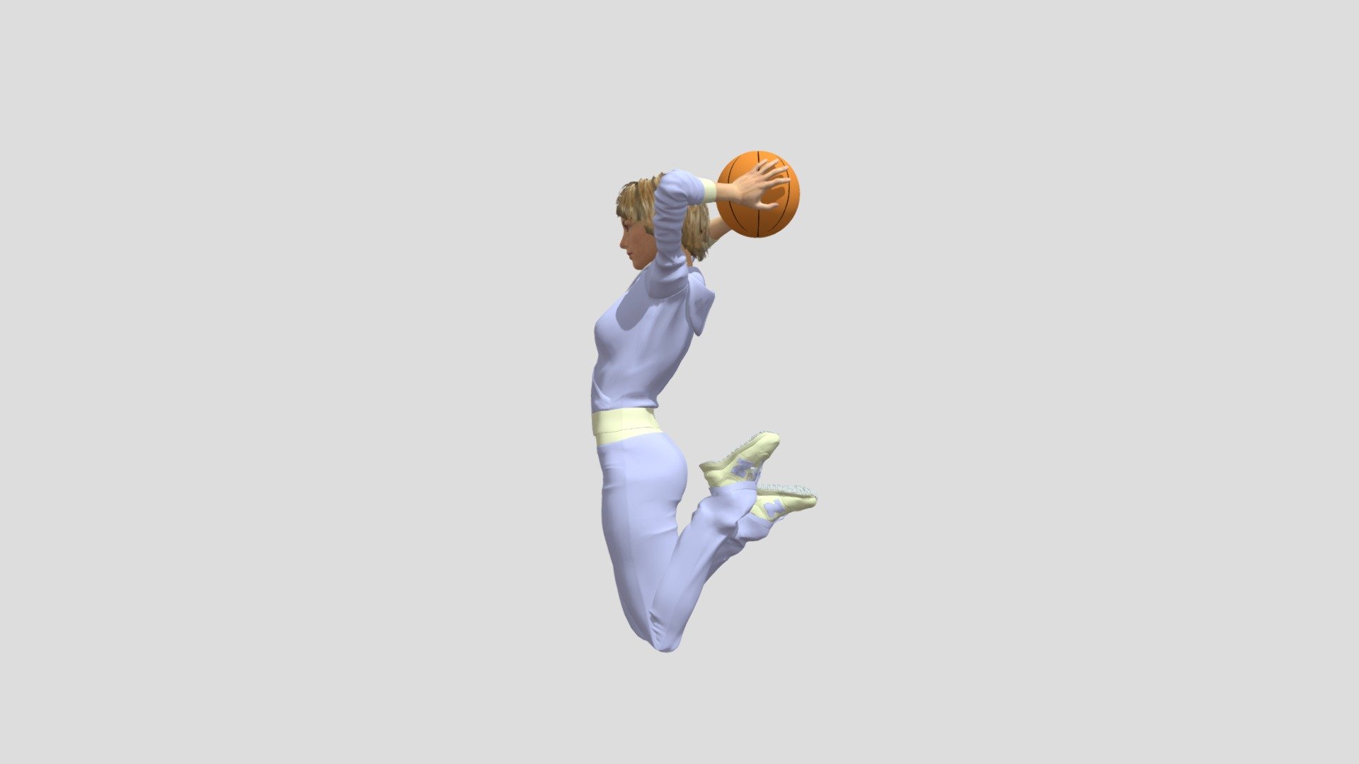 Basketball Dunk - Buy Royalty Free 3D model by Dr.Ahmed Talha (@dr ...