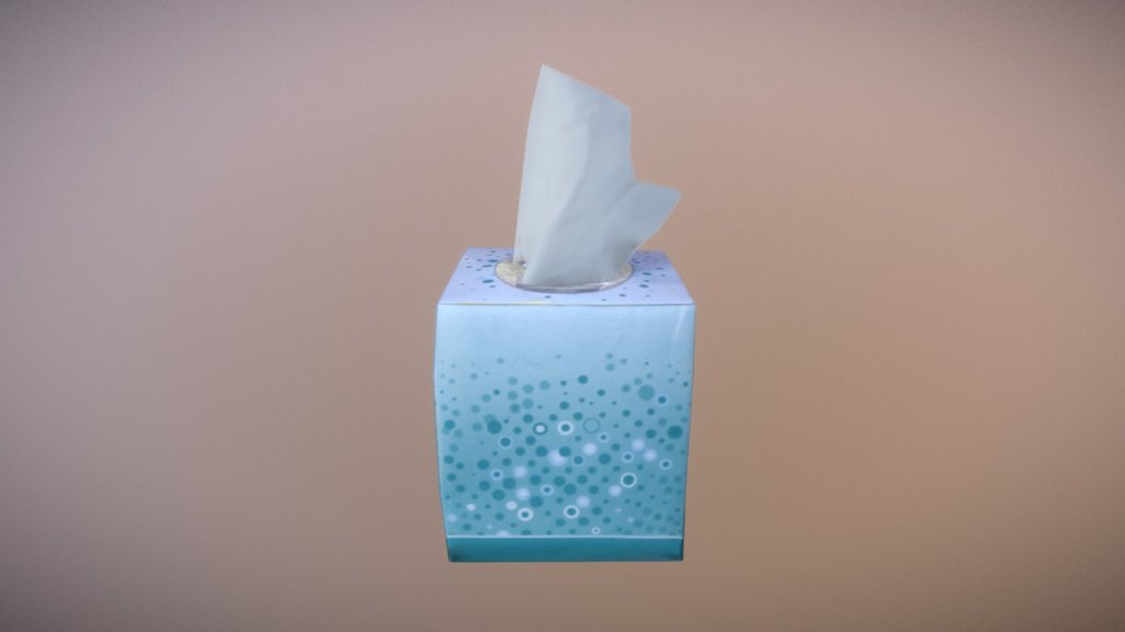 Tissue Box - 3D model by Rock Paper Reality (@prestonplatt) [44dc597 ...