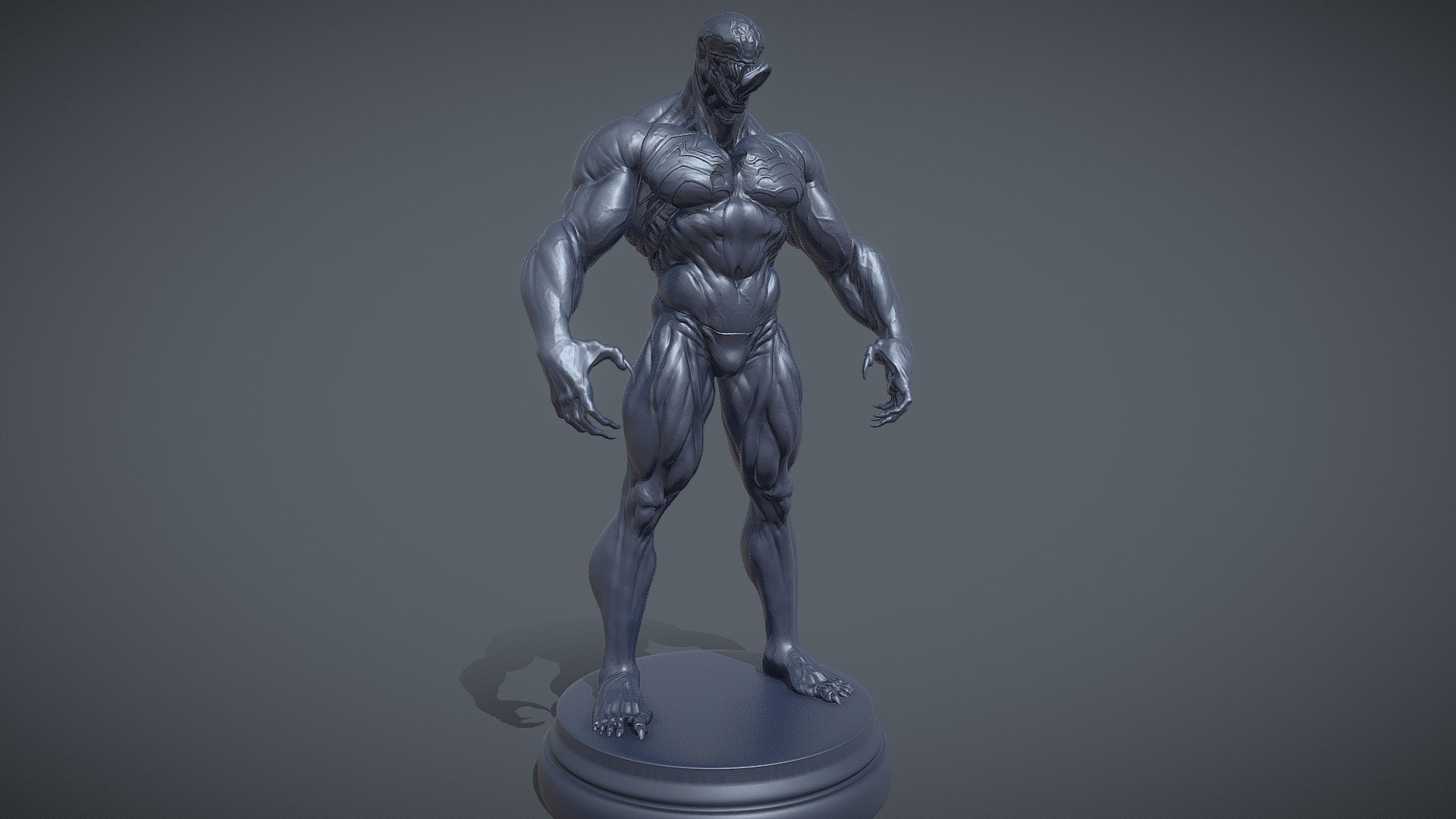 Venom for 3D printing - Buy Royalty Free 3D model by crazysculptor [44dcf3f] - Sketchfab Store