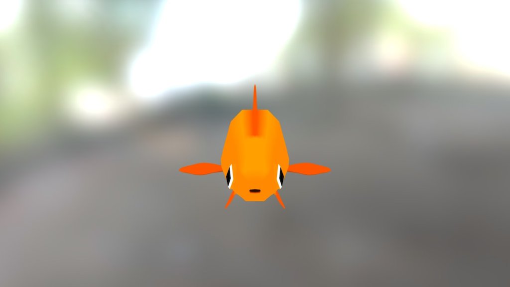 Goldfish - 3D model by pjarvid [44ddf7d] - Sketchfab