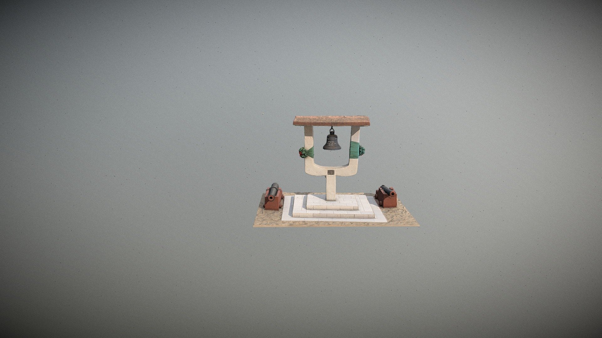 Small Bell, King Jaja's Palace - 3D model by bellgam [44de48b] - Sketchfab