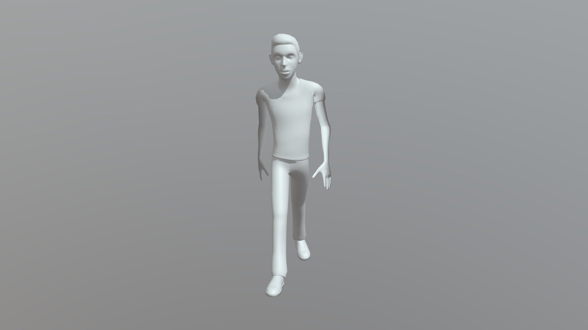 Low Poly Man Animation - Download Free 3D model by lordokami [44de714 ...