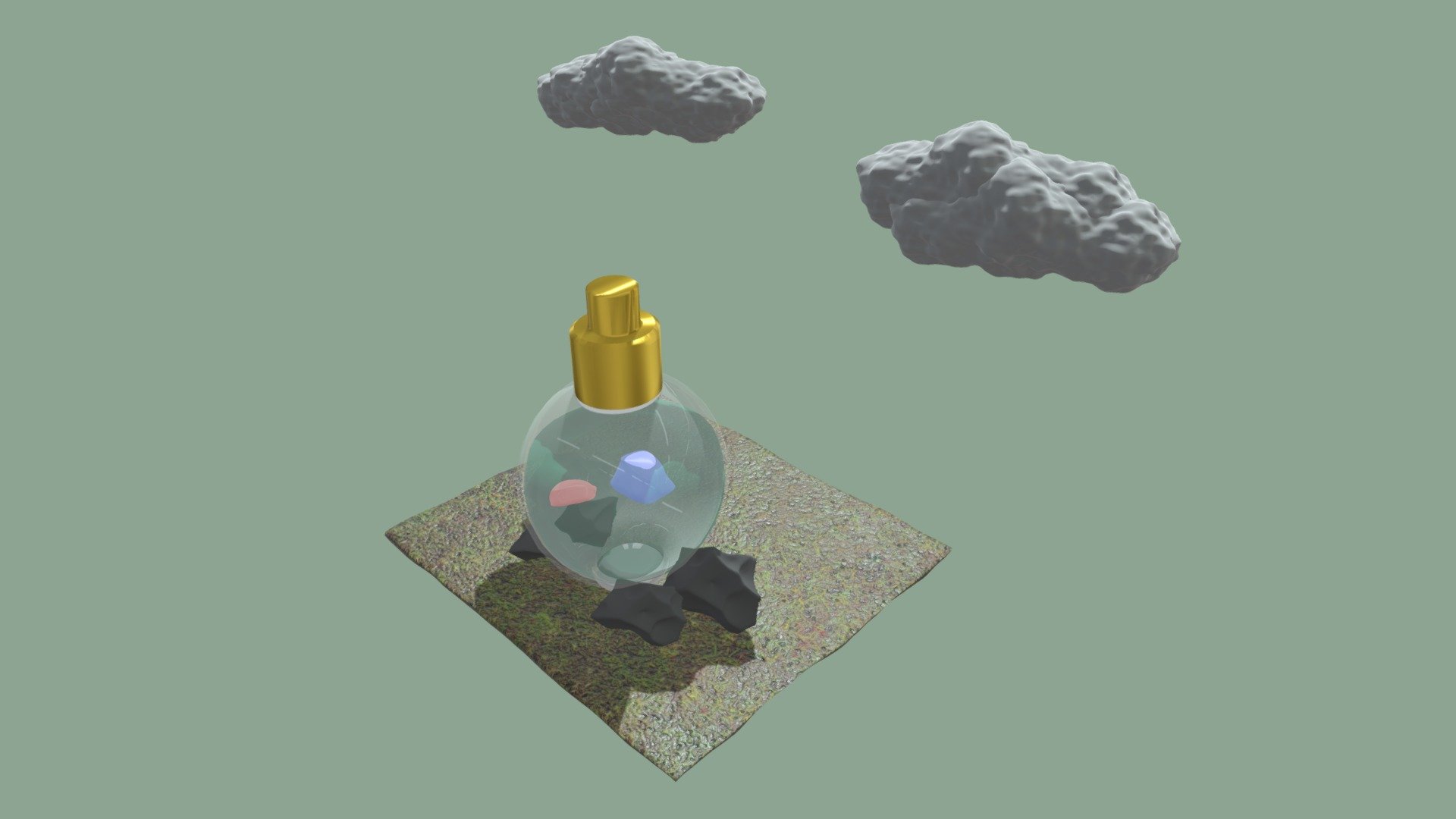 The Art of Perfume's - 3D model by sheren.gabriela [44decb0] - Sketchfab