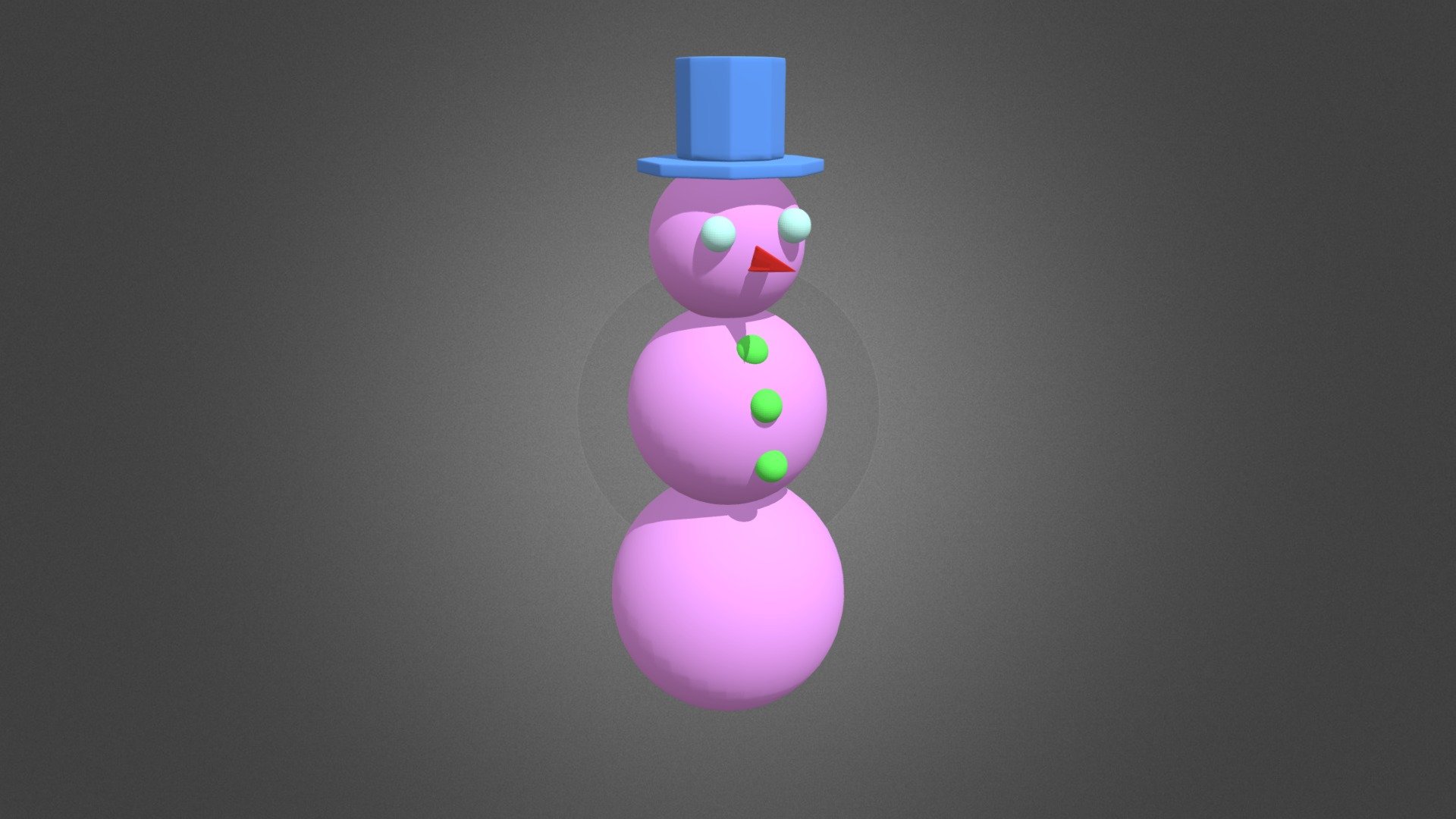 @SNOWMAN - Download Free 3D model by kajal2. [44df628] - Sketchfab