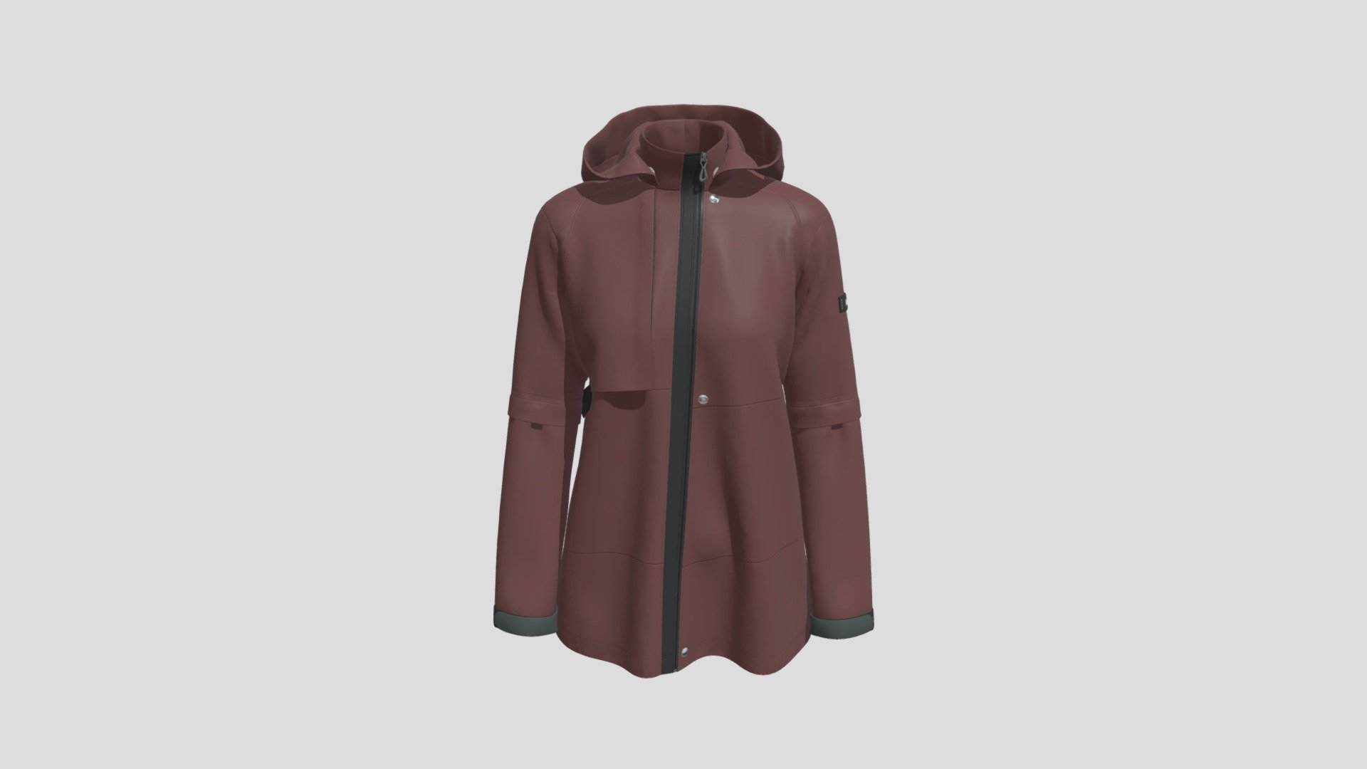 Women Techwear Jacket - Buy Royalty Free 3D model by najdmie [44dfaa4 ...