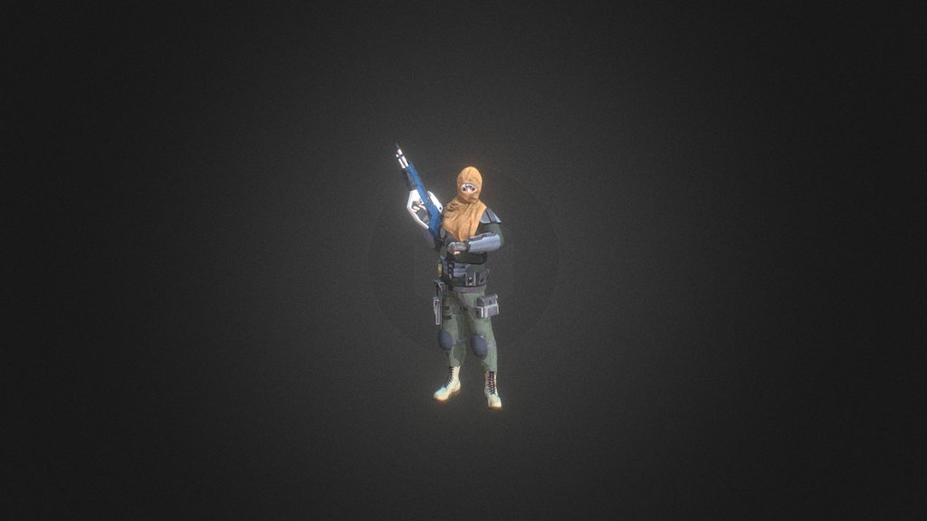 soldado_02 - Download Free 3D model by rodrigoscar [44dfe91] - Sketchfab