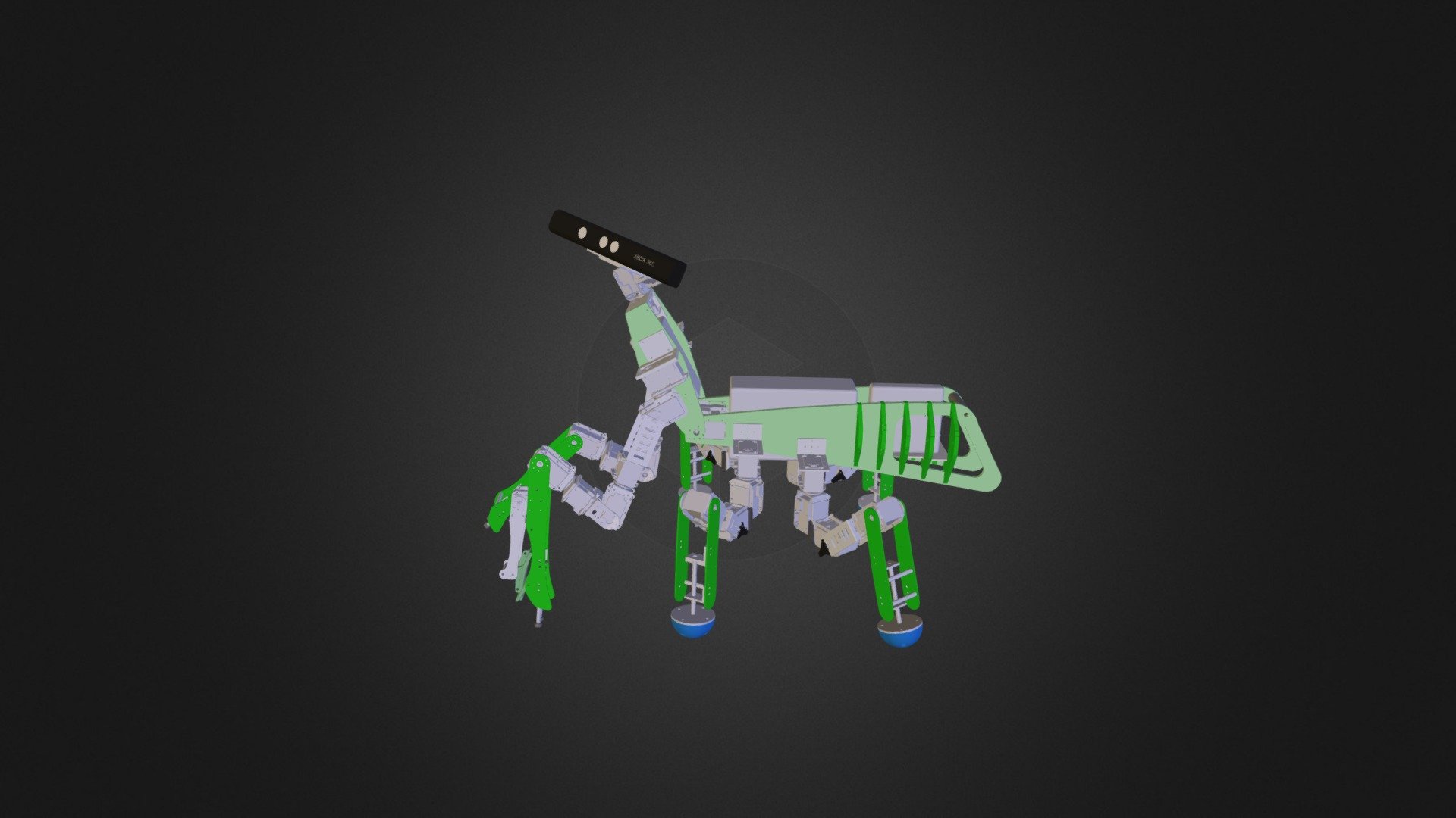 Praying Mantis Robot - 3D model by luketsai [44e21af] - Sketchfab