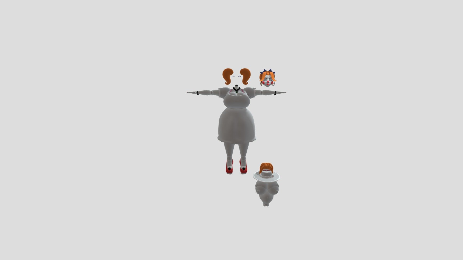 Circus Mommy 2.0 - Download Free 3D model by dwall8611 [44e2fc2 ...