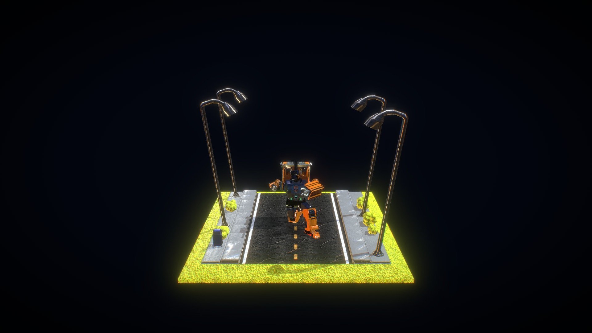 Huffer_Transform_Anim - 3D model by RedPanther [44e516f] - Sketchfab