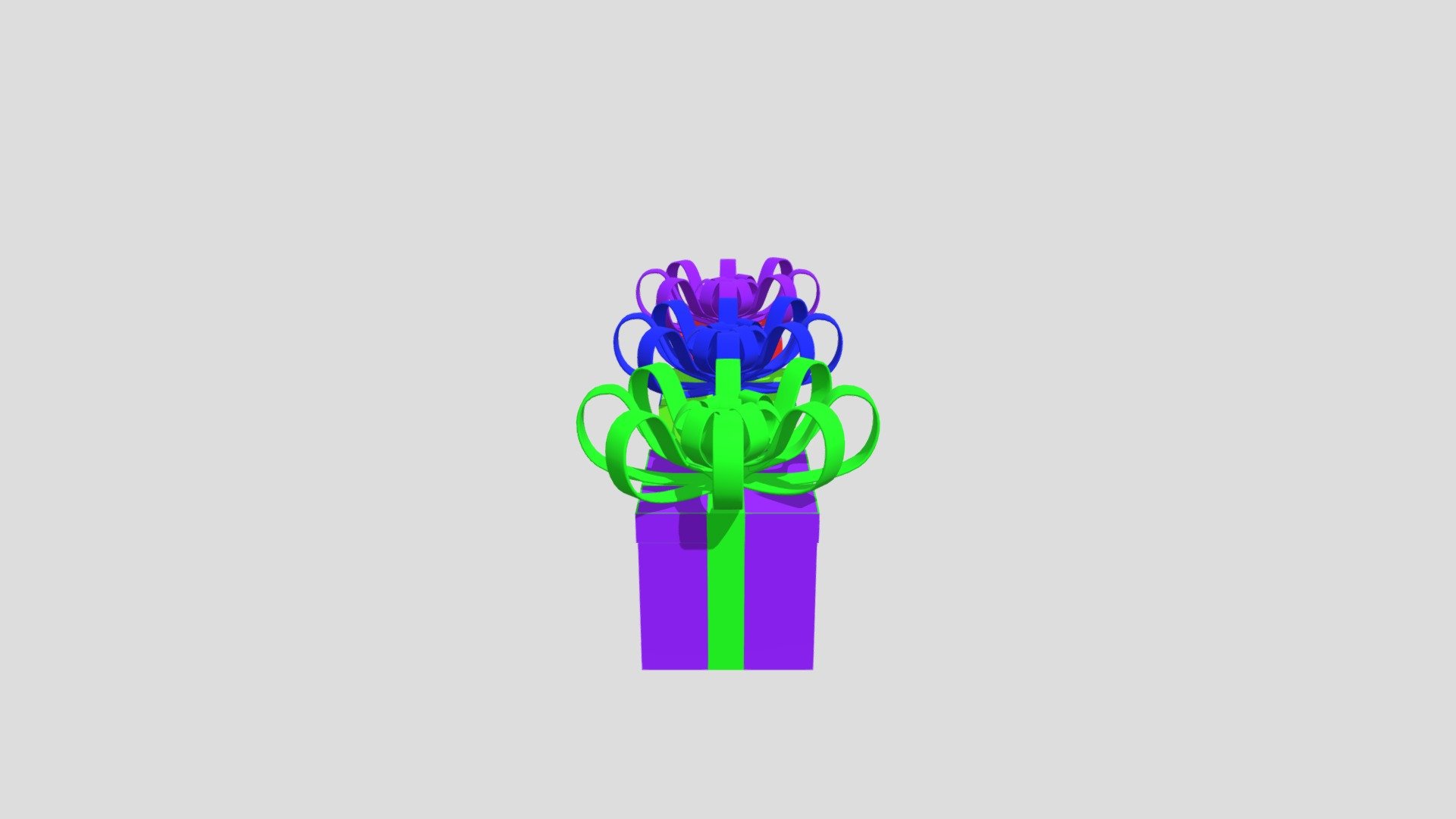 Low poly gift box - Download Free 3D model by Kronas56 (@Krons ...