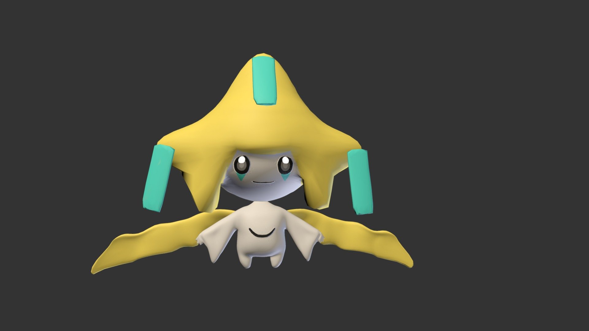 Jirachi - 3D model by Chiangyujung [44e5de6] - Sketchfab