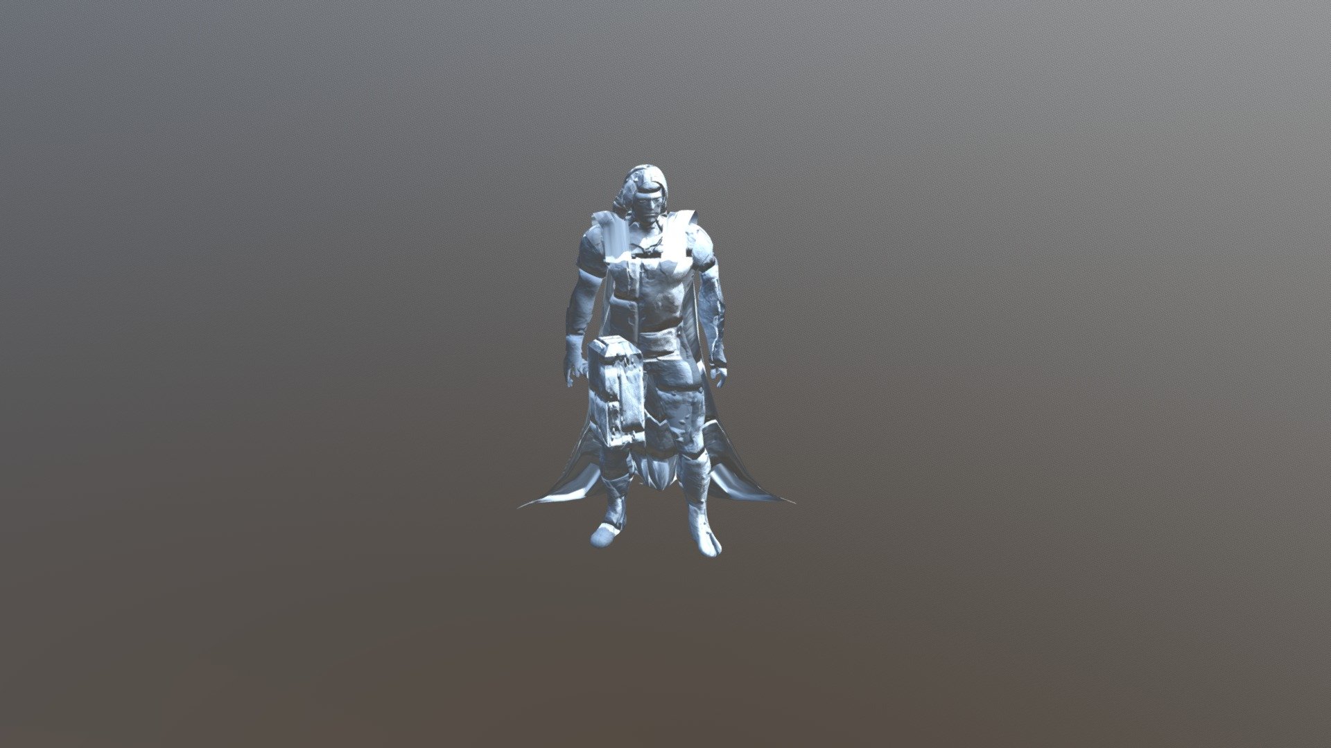 Thor Statue - 3D model by Salman Ali Virk (@salmanali) [44e6271 ...