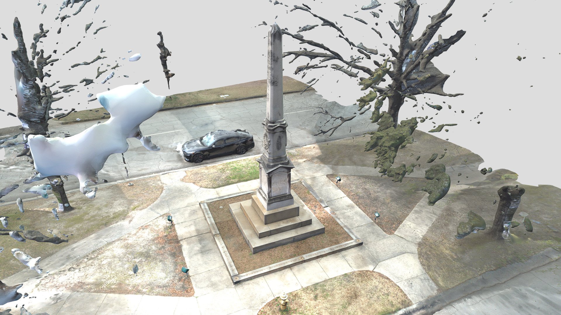 Greene St Cenotaph - Download Free 3D model by ecthompson [44e7464 ...