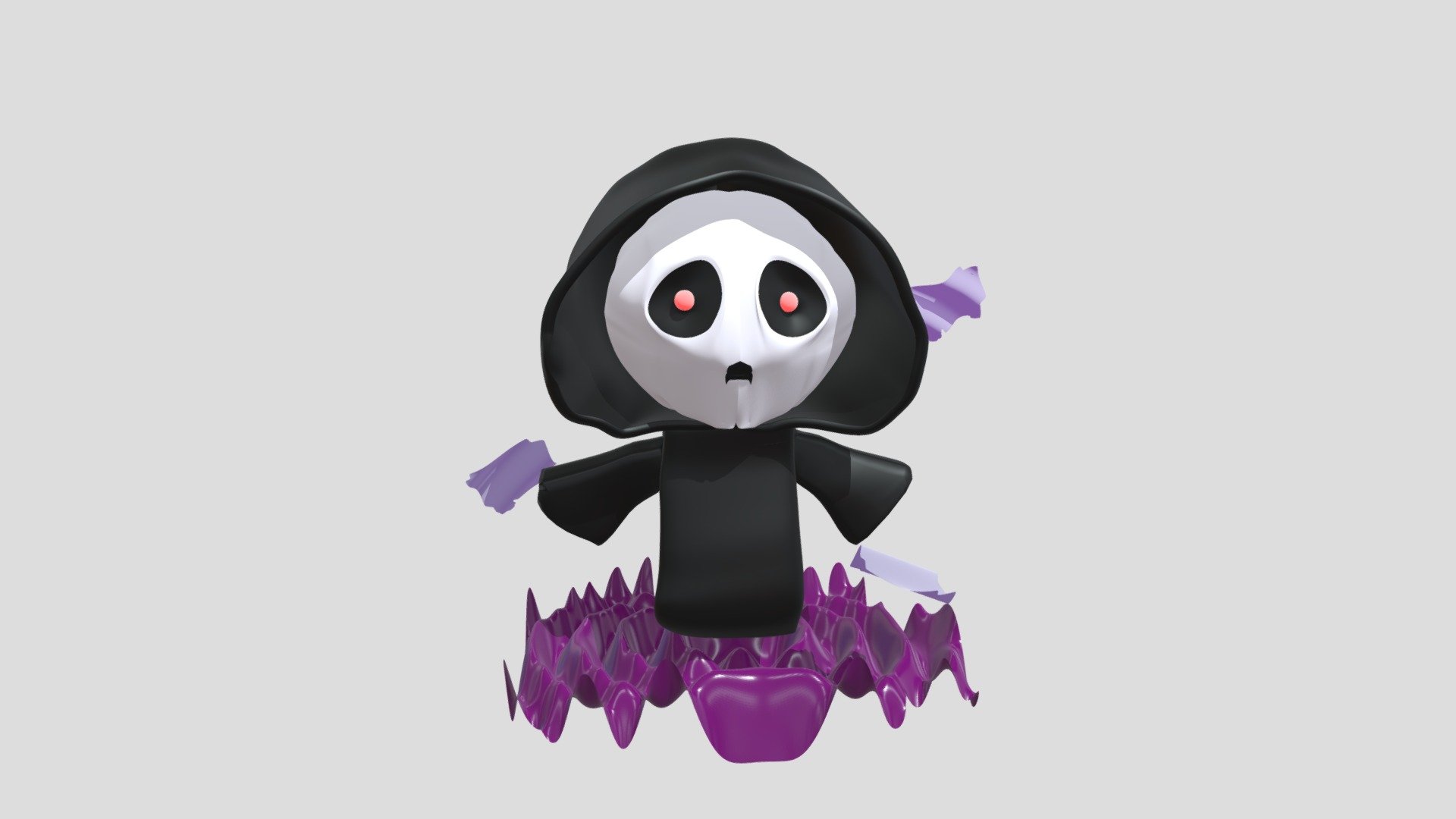 Devil Reaper - Download Free 3D model by Pup & Pao (@idreamba) [44e91f9 ...
