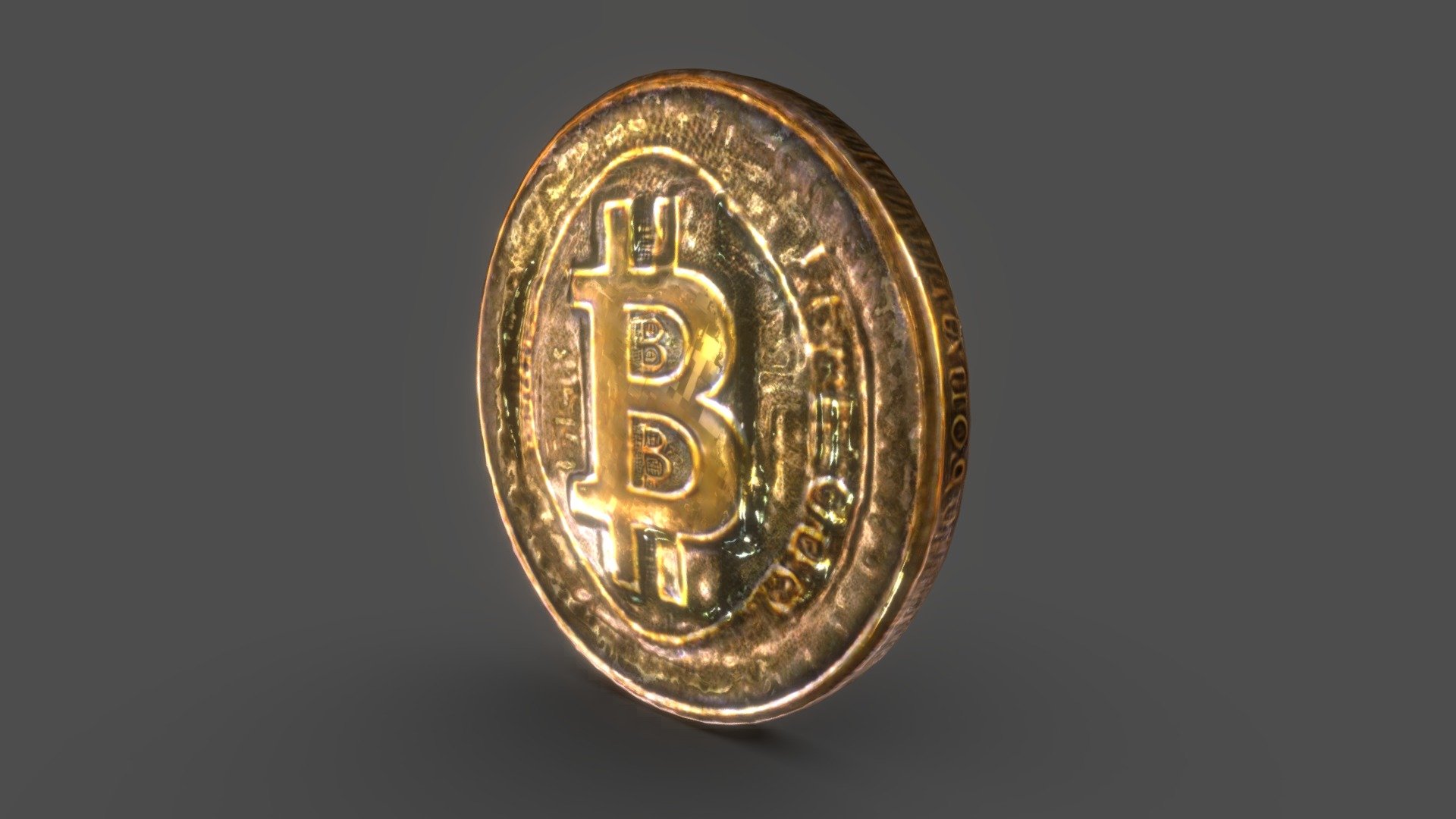 BTC Ancient Roman Bitcoin Coin - Buy Royalty Free 3D model by 𝔼ℕ𝔼𝔸 𝕃𝔼 ...