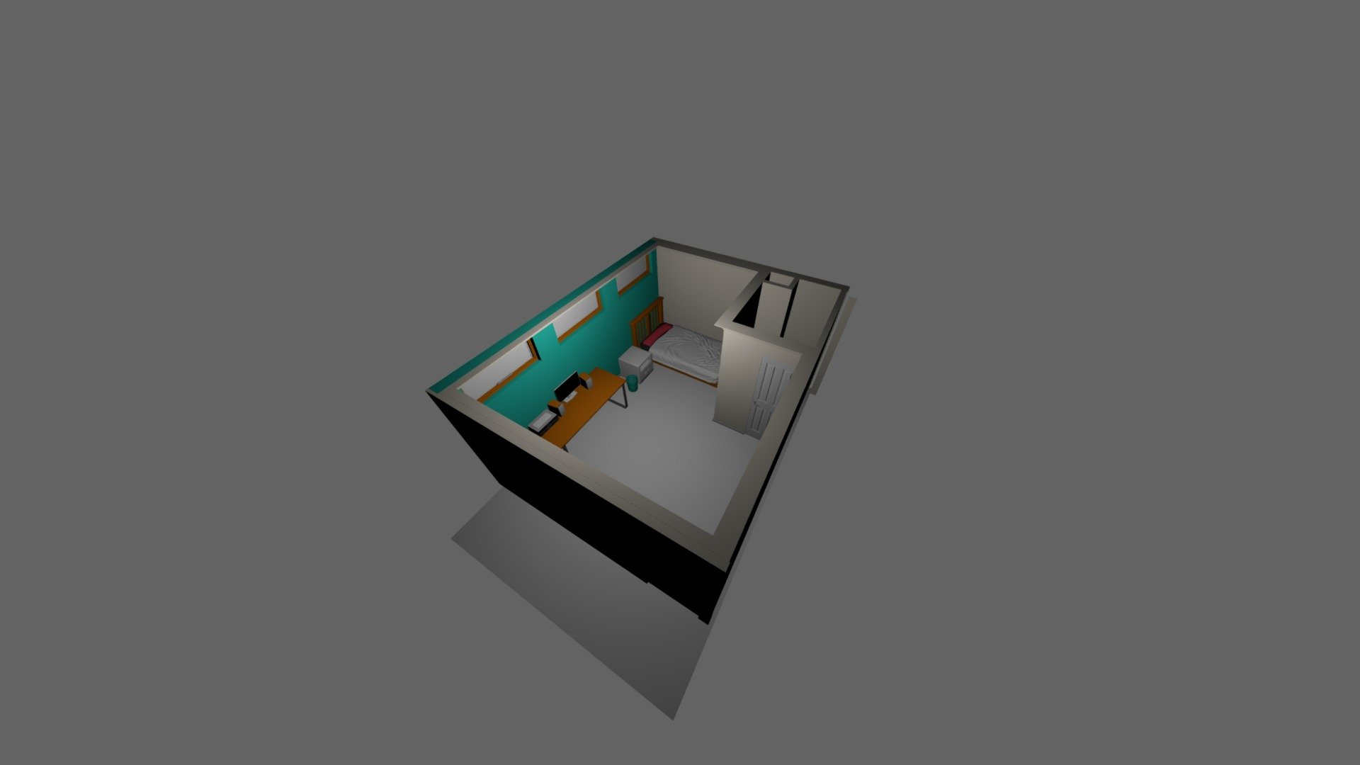 Test Room - Download Free 3D model by lrh3370 [44ebe4d] - Sketchfab