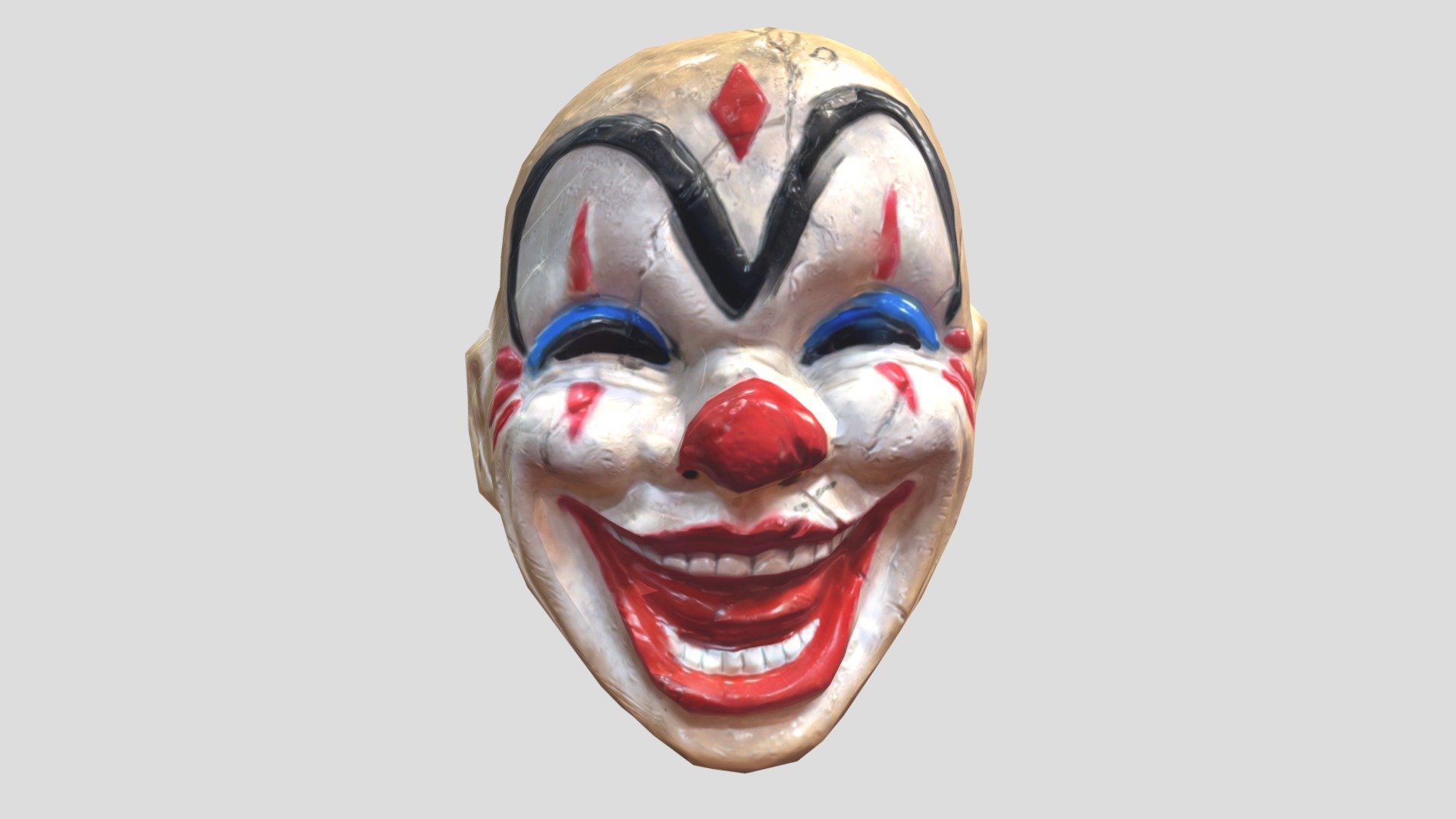 Clown (Laughing) Mask - Download Free 3D model by David Wigforss ...
