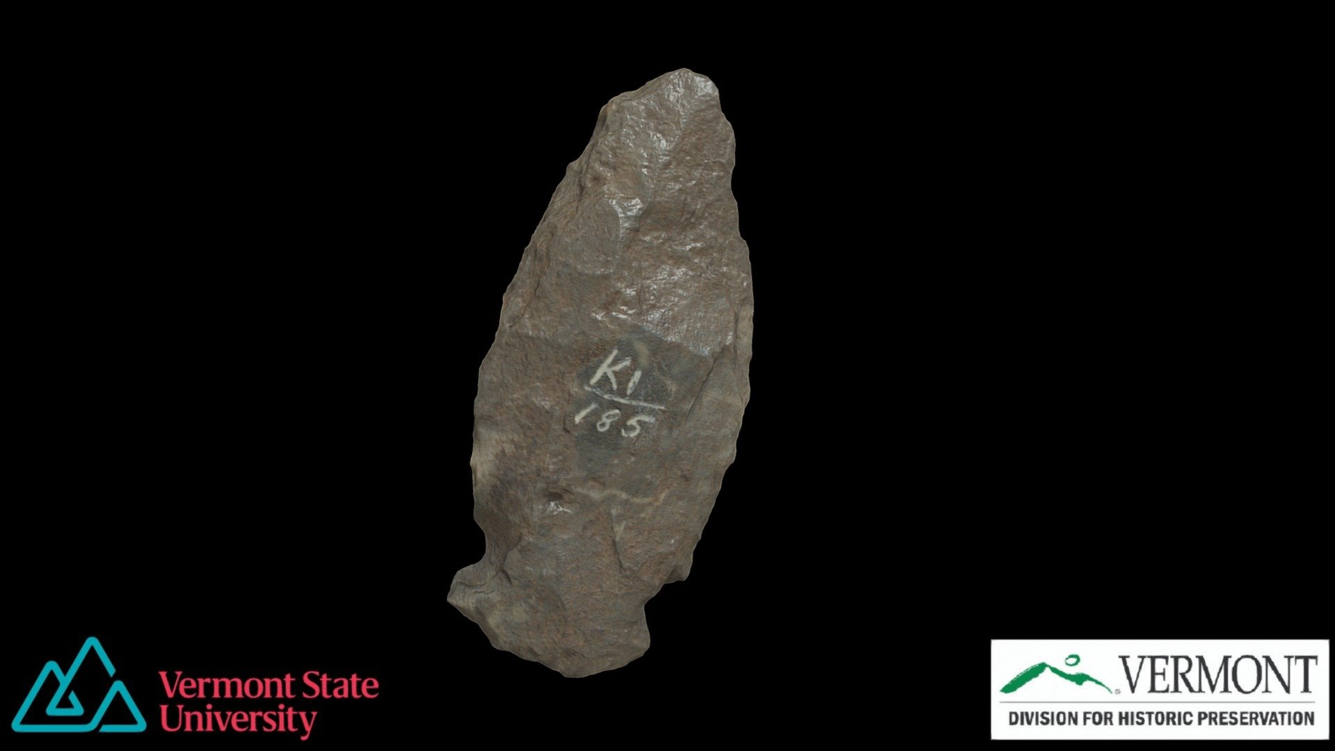 Slate Point from the KI Site (KI 185) - Download Free 3D model by ...