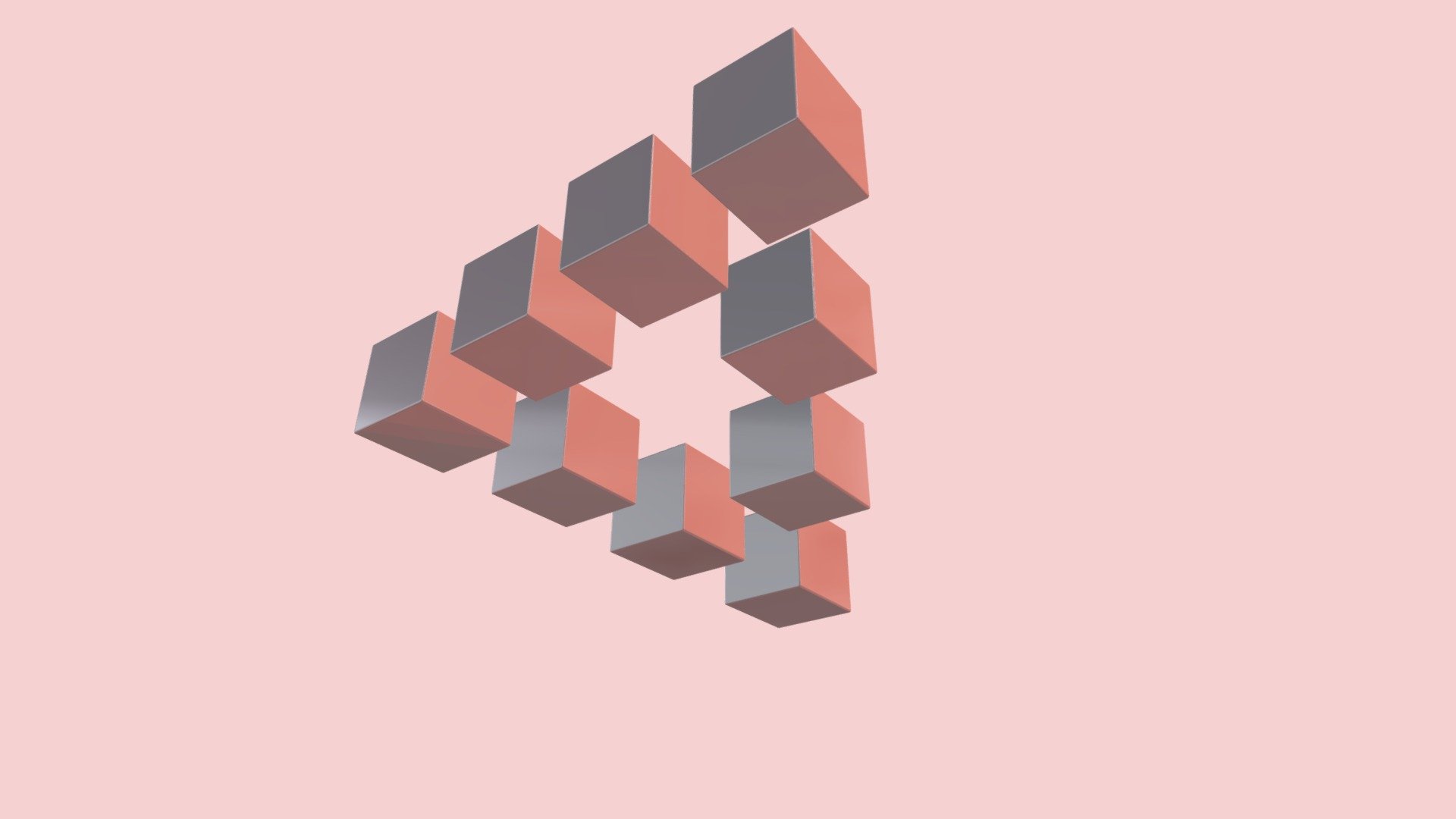 Impossible Object Experiment 1 - 3D model by Elly Filipic (@ellyfilipic ...
