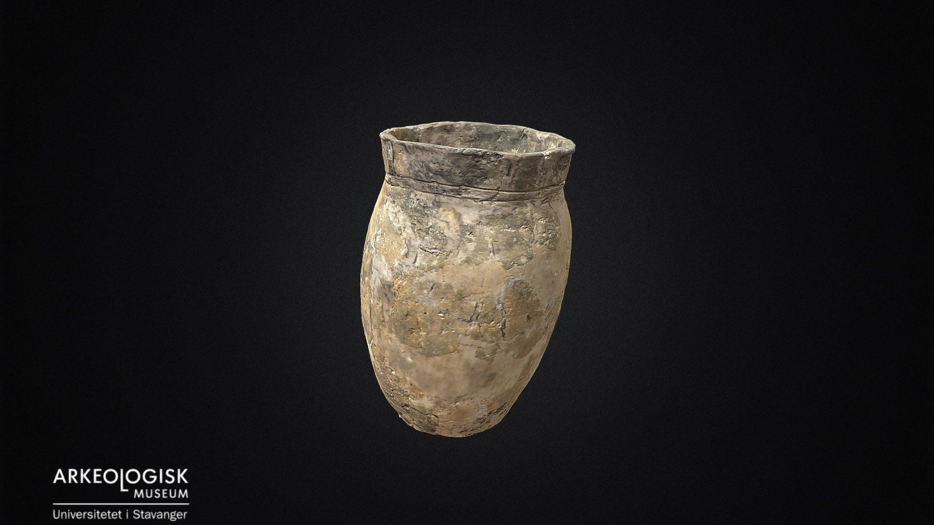 Clay pot, burial urn, pre-Roman iron age - Download Free 3D model by ...