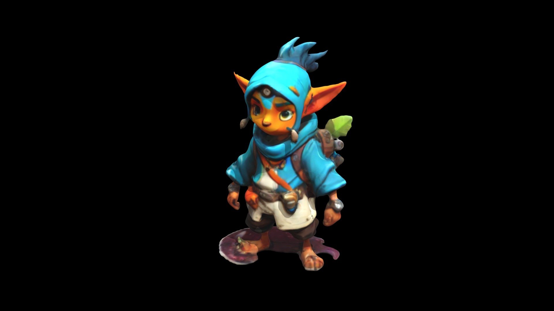 Anime character named Remy - Download Free 3D model by klrxyz [44f61a3 ...
