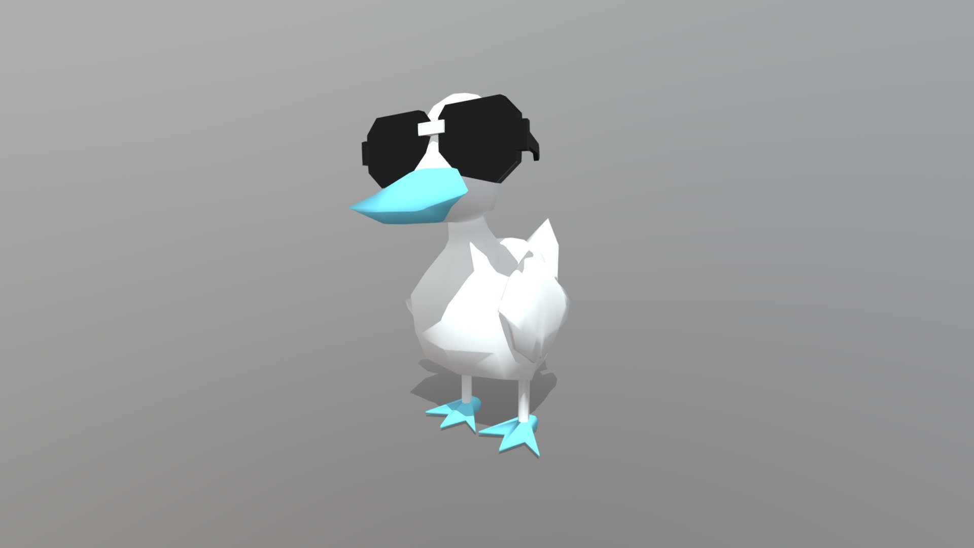 Character For Game Duddee Duck - 3D model by zhaoblood96 [44f6878 ...