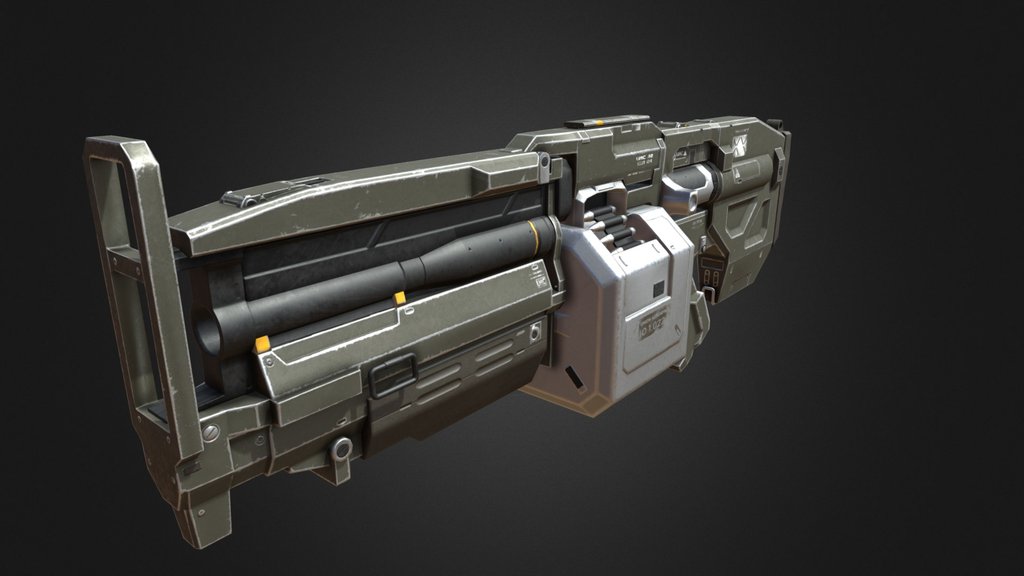 DOOM Weapons - A 3D model collection by Siningr - Sketchfab