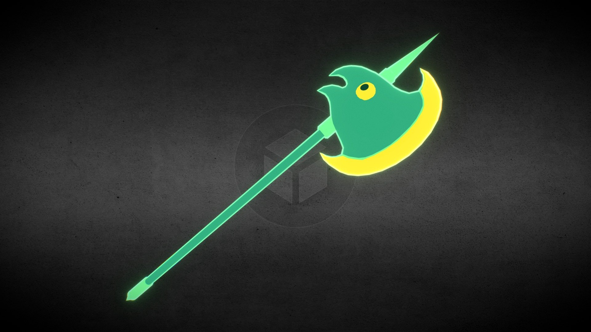 Berdly's Halberd - Download Free 3D model by Maximilian-Bergstrom ...
