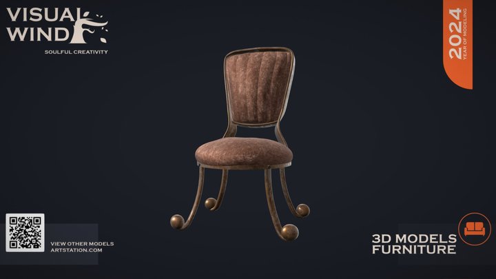 Antique-furniture 3D models - Sketchfab