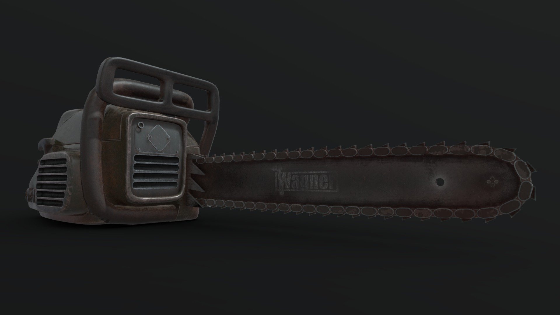 Chainsaw 2 - 3D model by Object_29 [44f91c6] - Sketchfab
