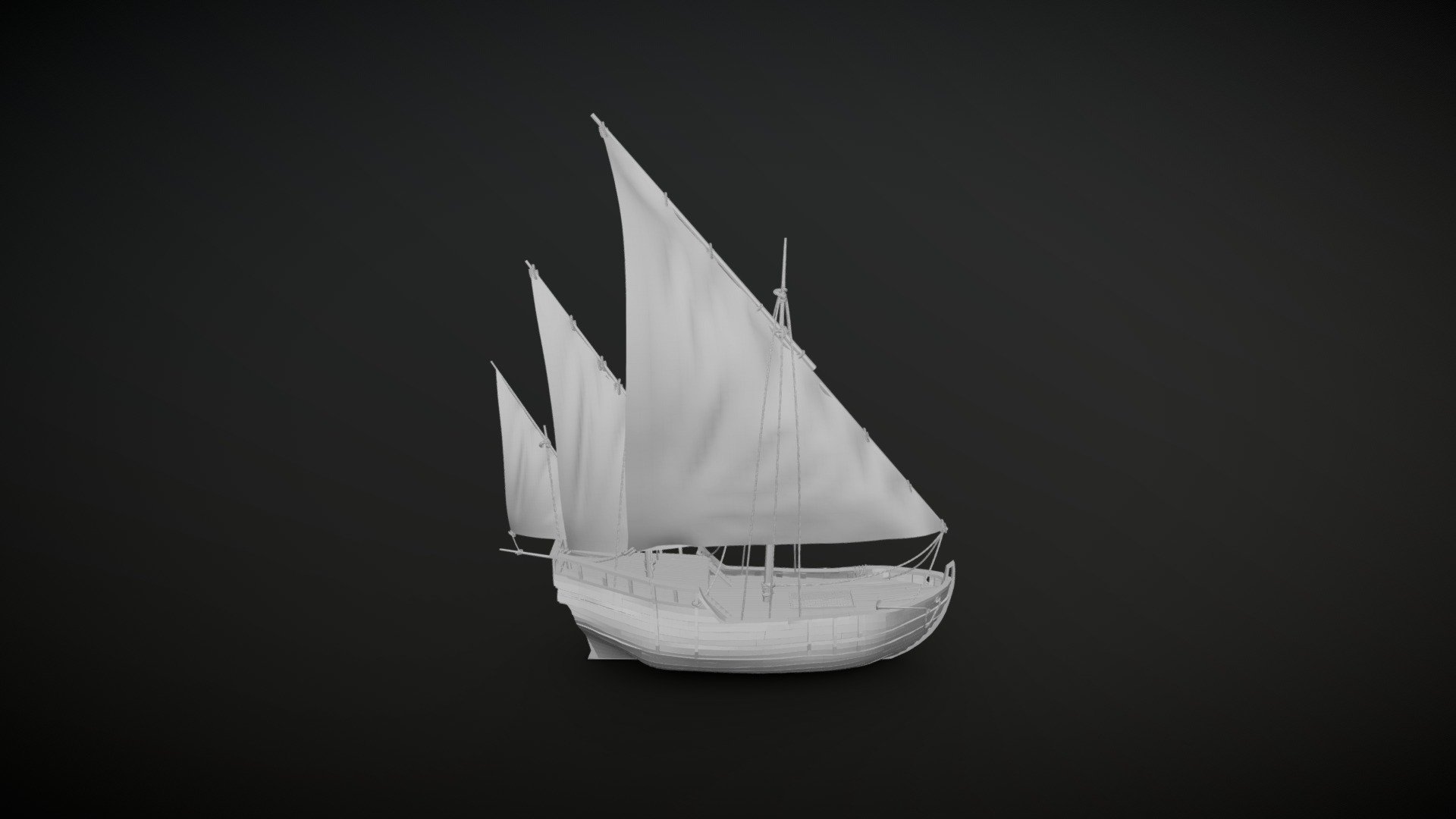 La Nina - Ship - 3D model by A.K Store (@apo.khr) [44fc71a] - Sketchfab