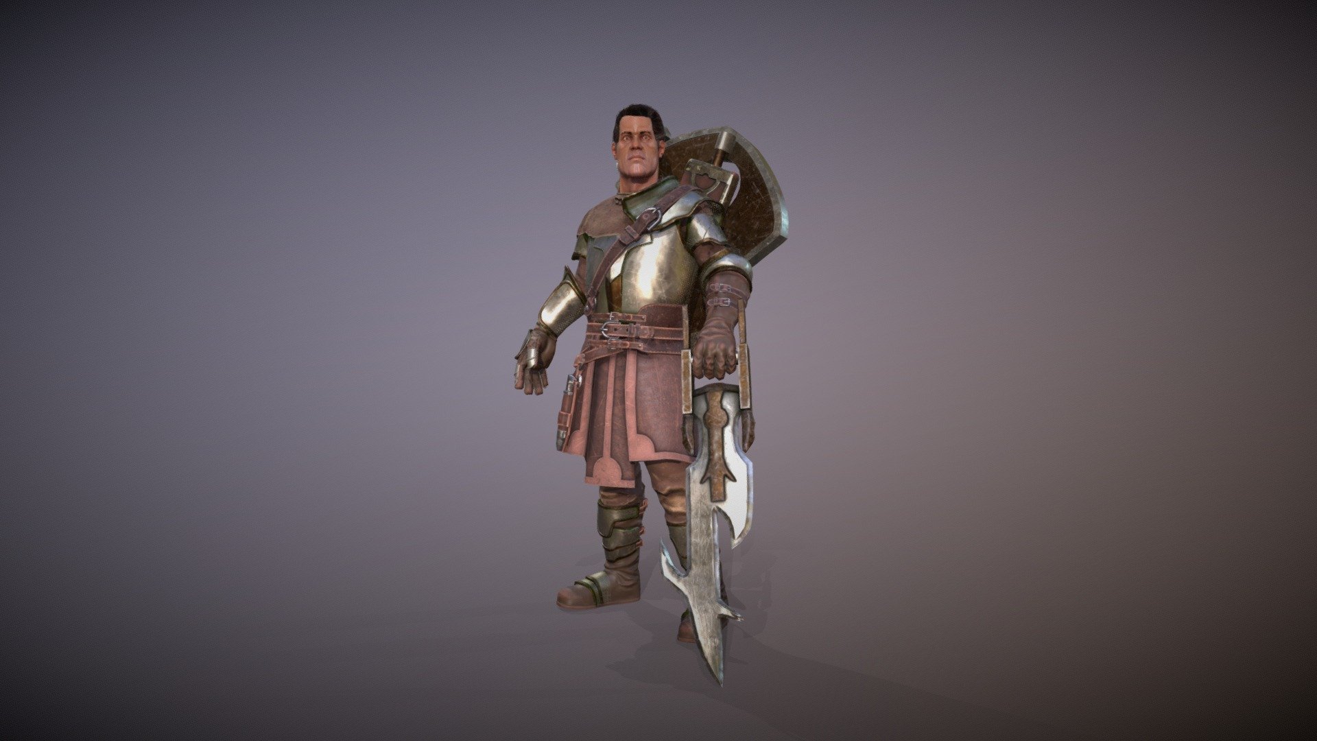 Warrior - Buy Royalty Free 3D model by Giankharlo (@giancarlo ...