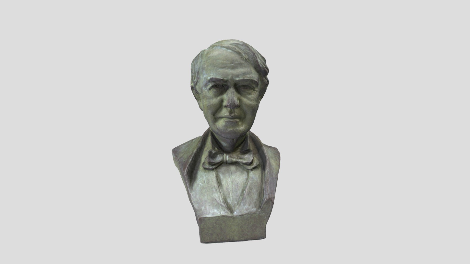 Thomas Edison Bust - 3D model by eligroborchik [44fd41e] - Sketchfab