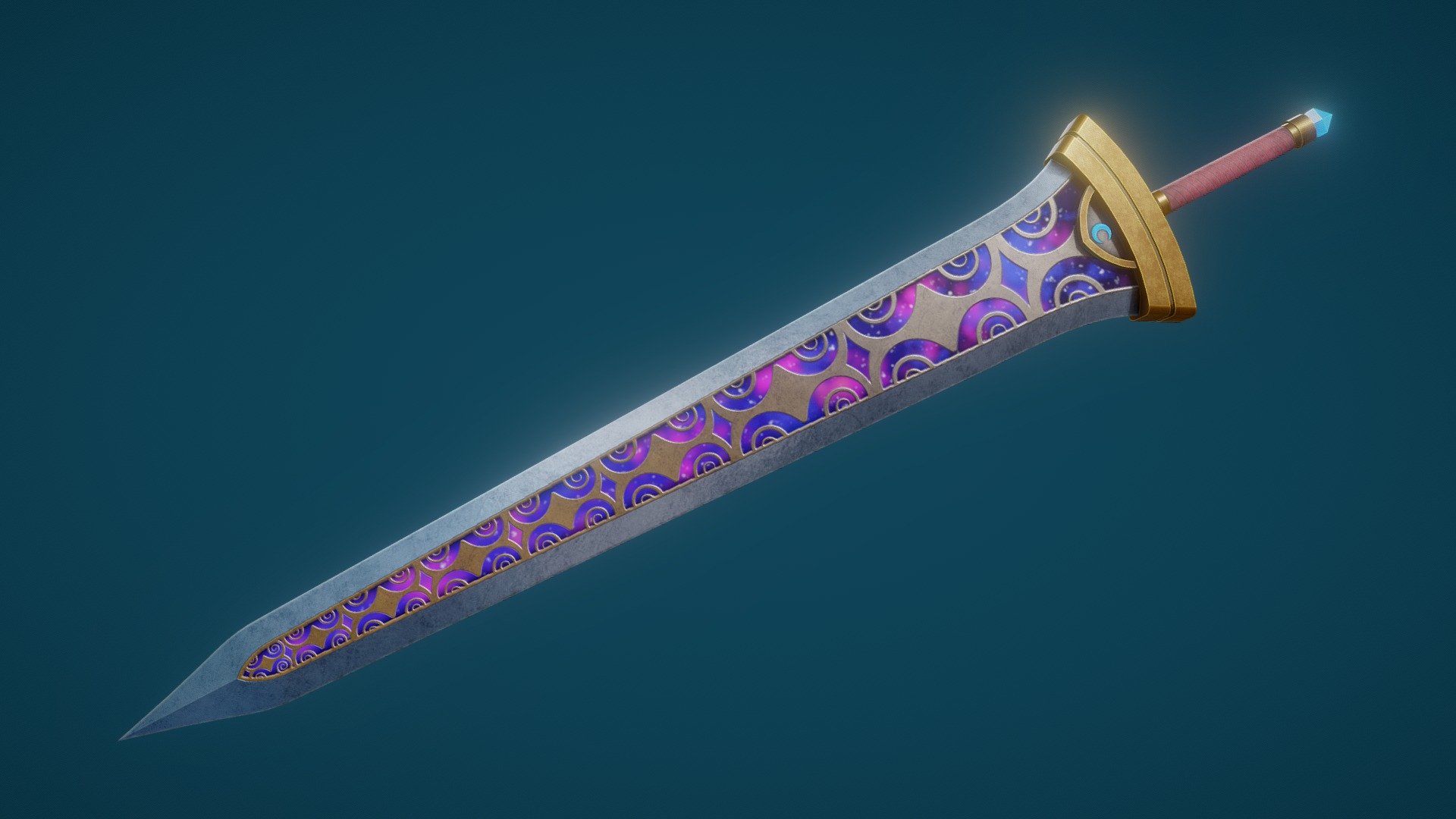 Gran Espada Galaxia (Galaxy greatsword) - 3D model by Ahsan.Faraz ...