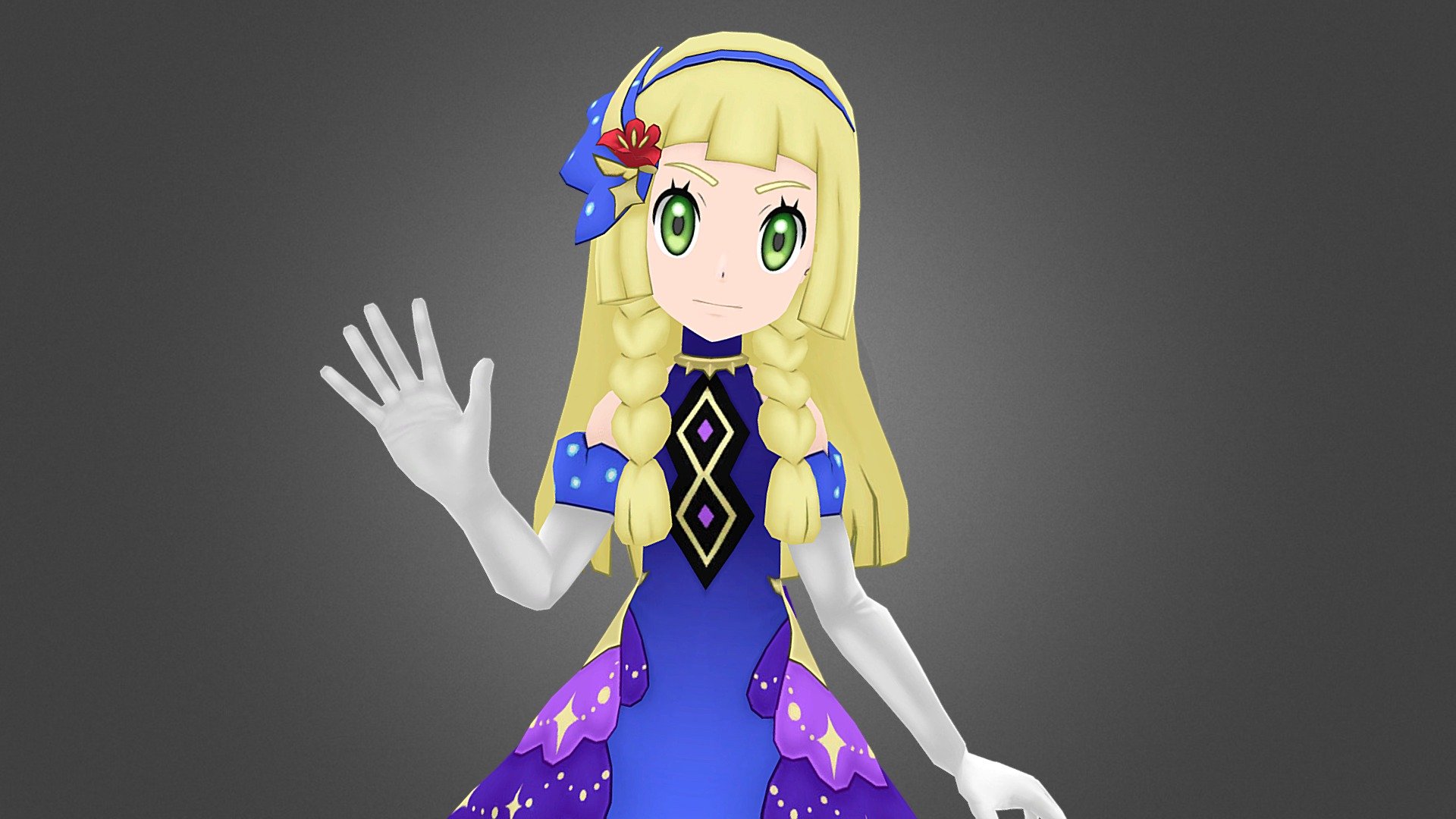 Lillie_ Anniversary_50 - Download Free 3D model by Pixartist ...