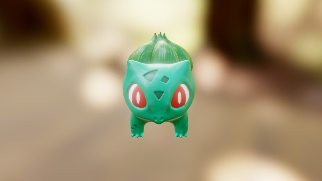 001 Bulbasaur - 3D model by ar7ific1al [44fefcf] - Sketchfab