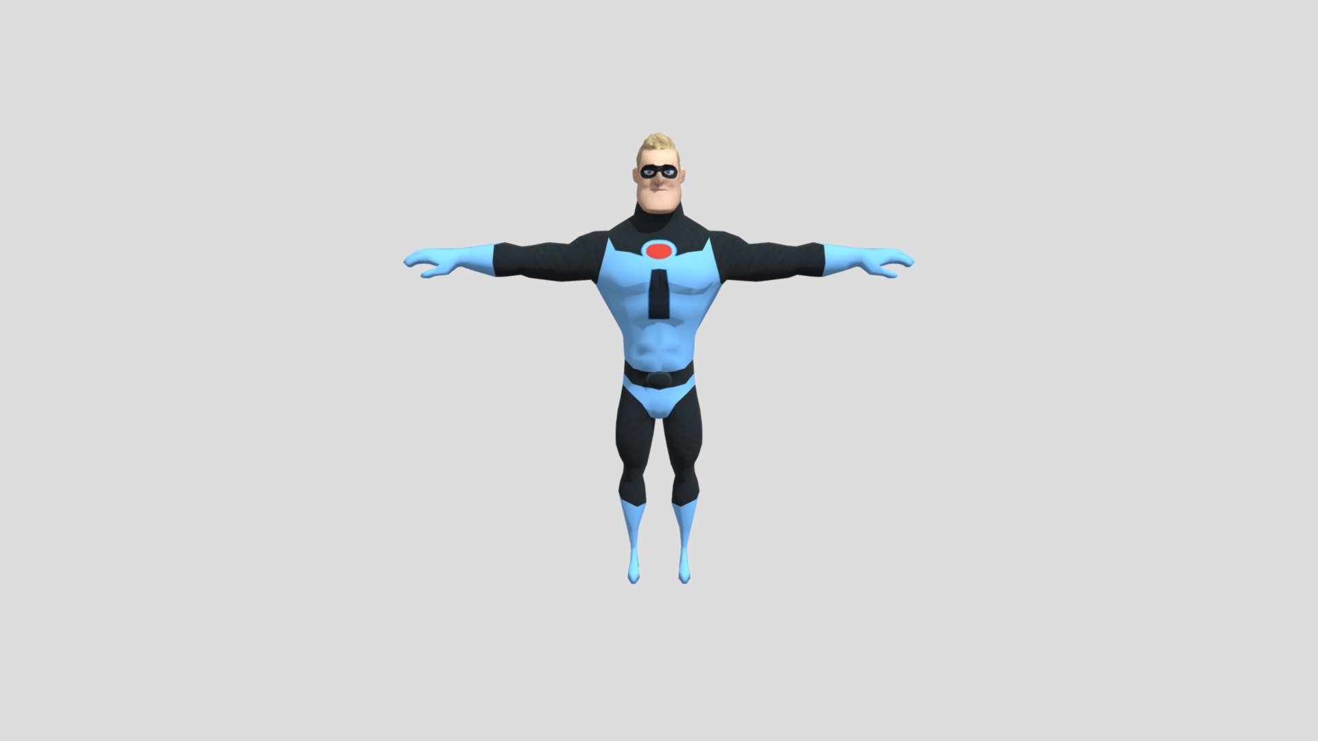 PC Computer - The Incredibles - Bob Parr Young M - Download Free 3D ...