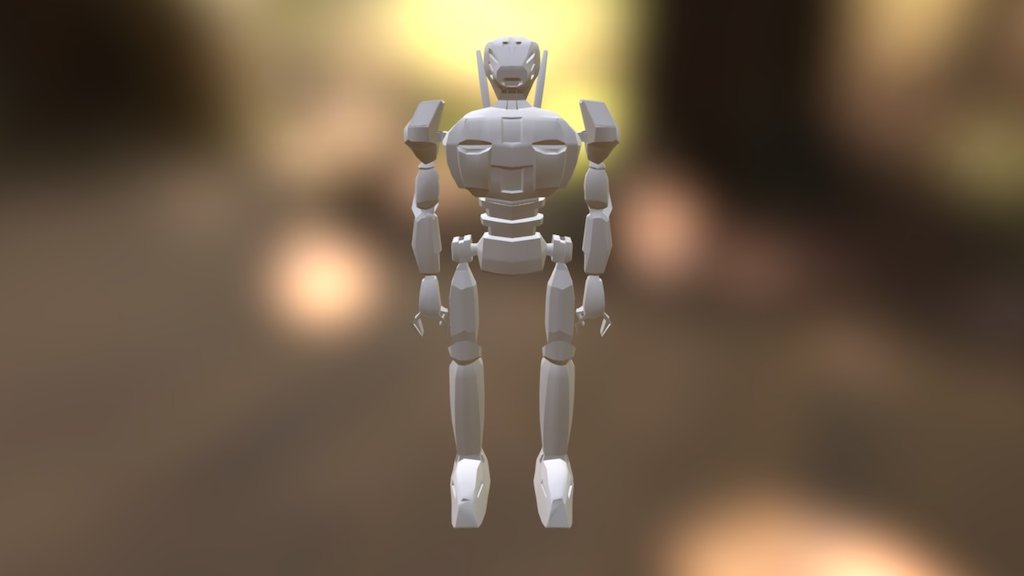 New Robot Model - 3D model by ConnorDavidson [44ffae6] - Sketchfab