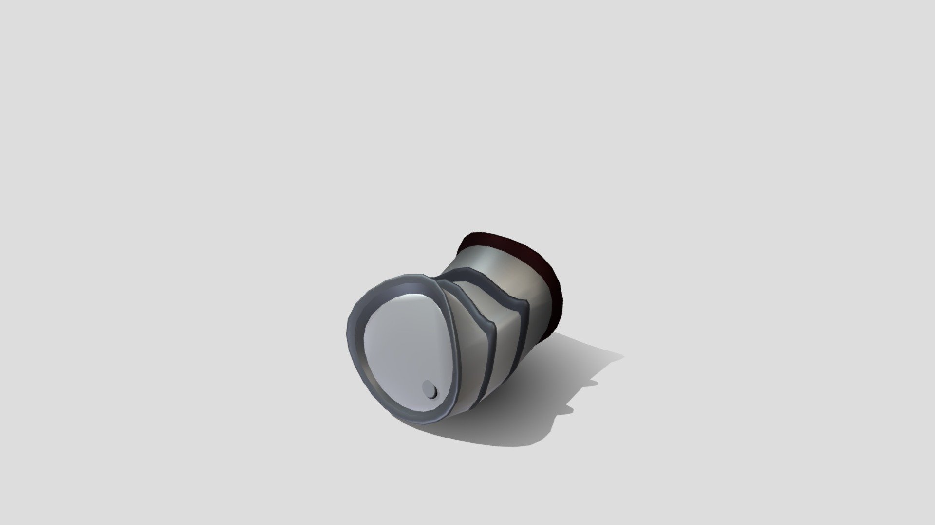 Grey Dinted barrel - 3D model by Blade_tafe [44ffc81] - Sketchfab