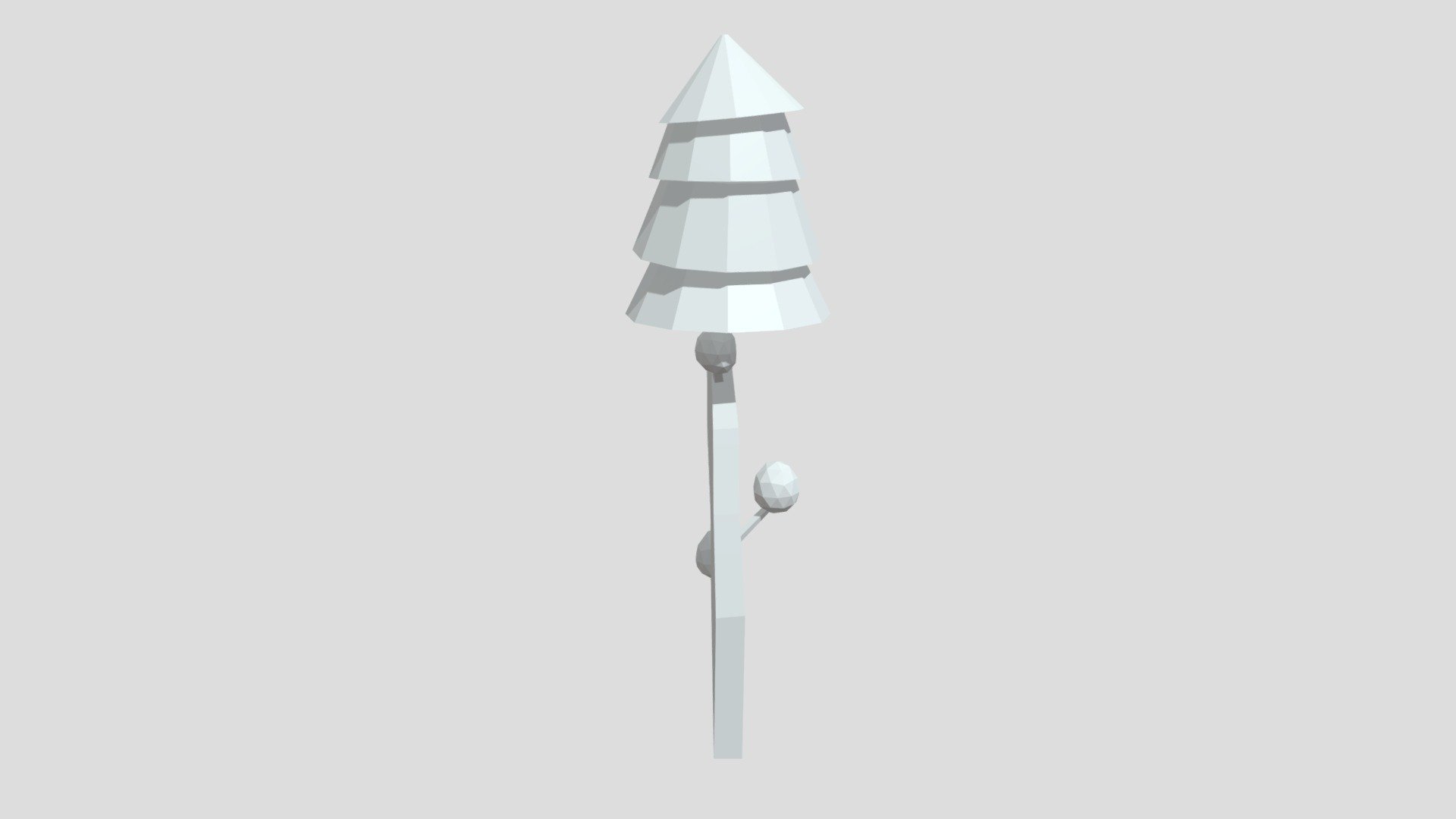 Untextured Low Poly Pine Tree - Download Free 3D model by tankguy9 ...