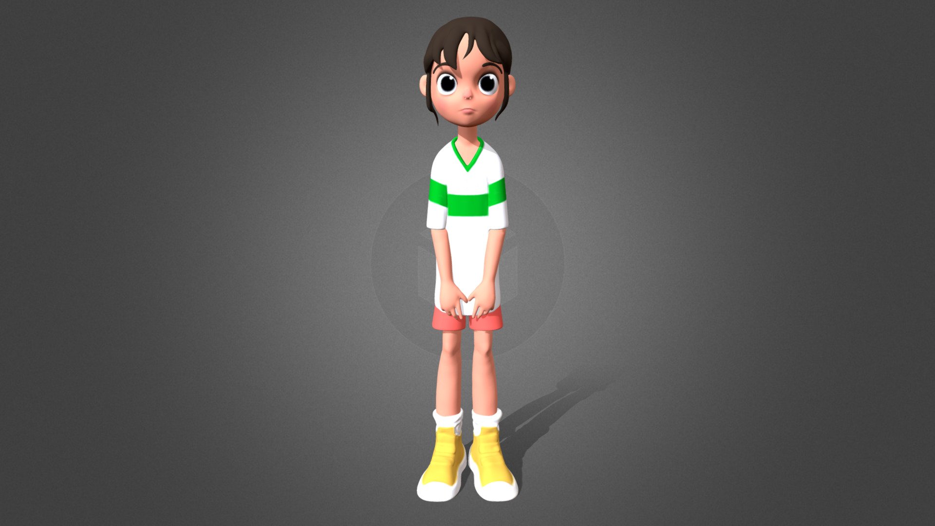 Chihiro fbx - 3D model by ediom [4500ce1] - Sketchfab