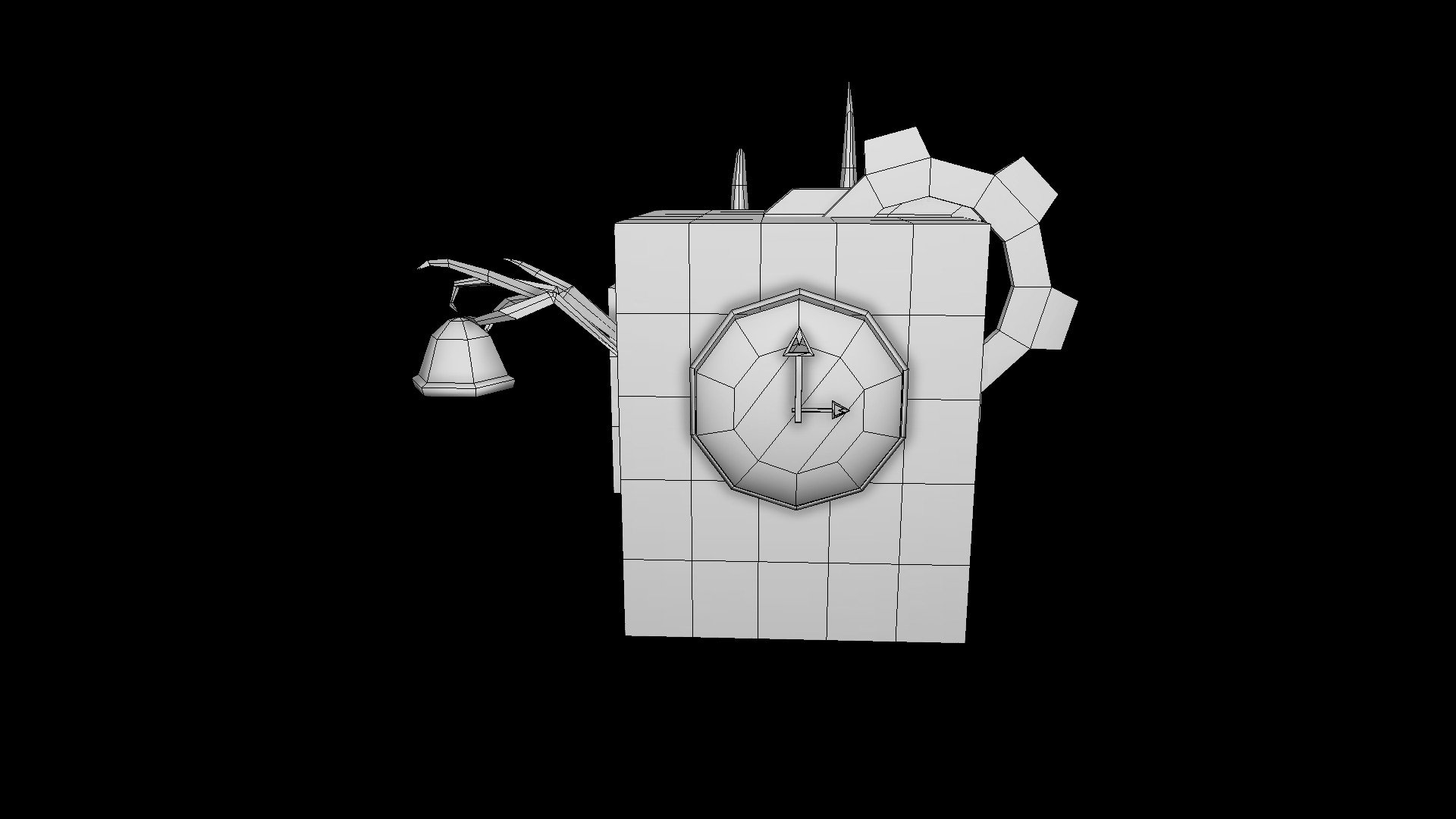Clock - 3D model by mattybug665 [4500ebd] - Sketchfab